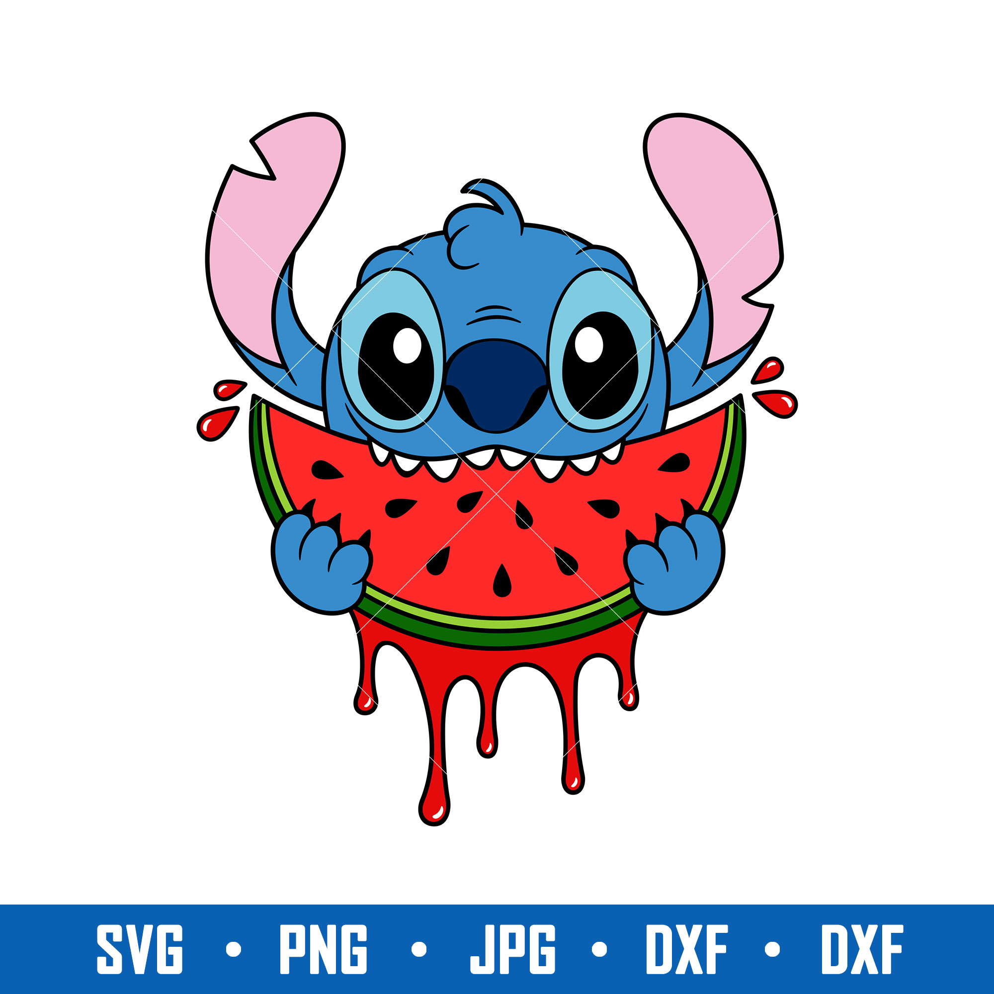Stitch Watermelon Svg, Stitch Svg, Watermelon Svg, Cartoon S | Inspire ...