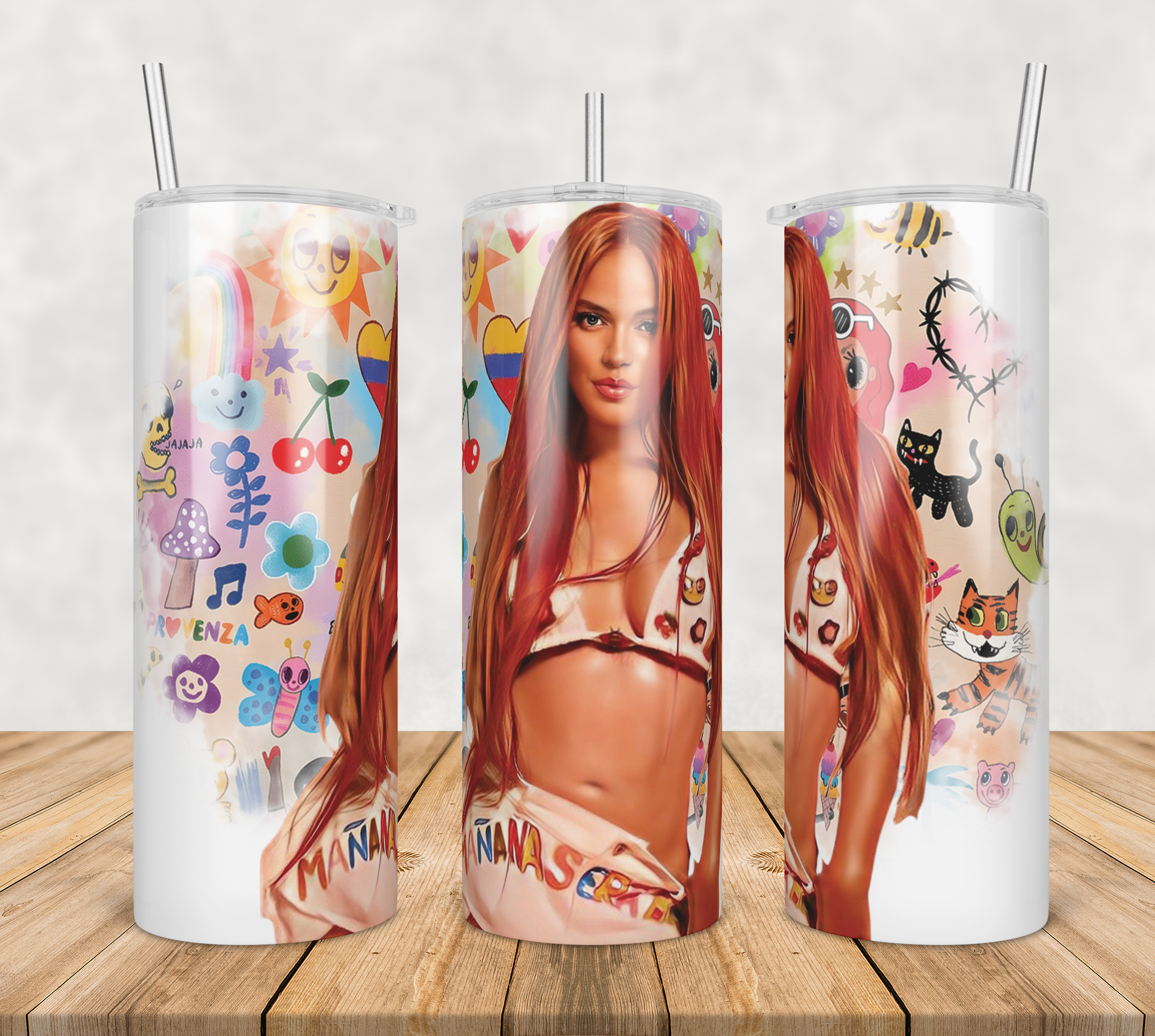 Karol G Manana Sera Bonito Tumbler Wrap Png, Karol G 20oz Sk - Inspire ...