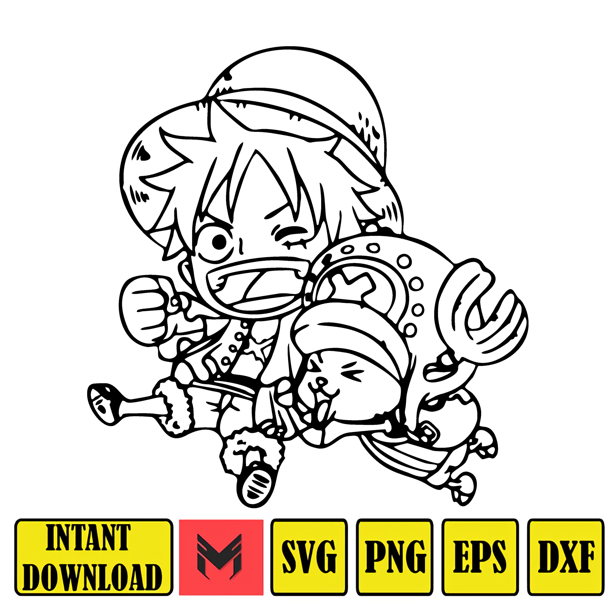 Luffy svg, One piece svg, Manga SVG,Japanese SVG , Anime svg - Inspire ...