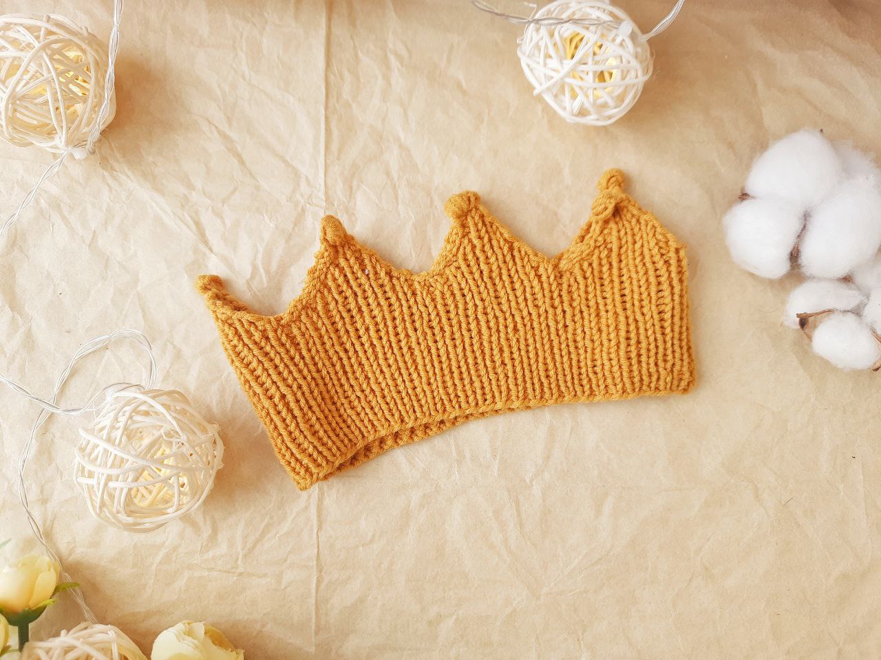 Knit Crown Pattern