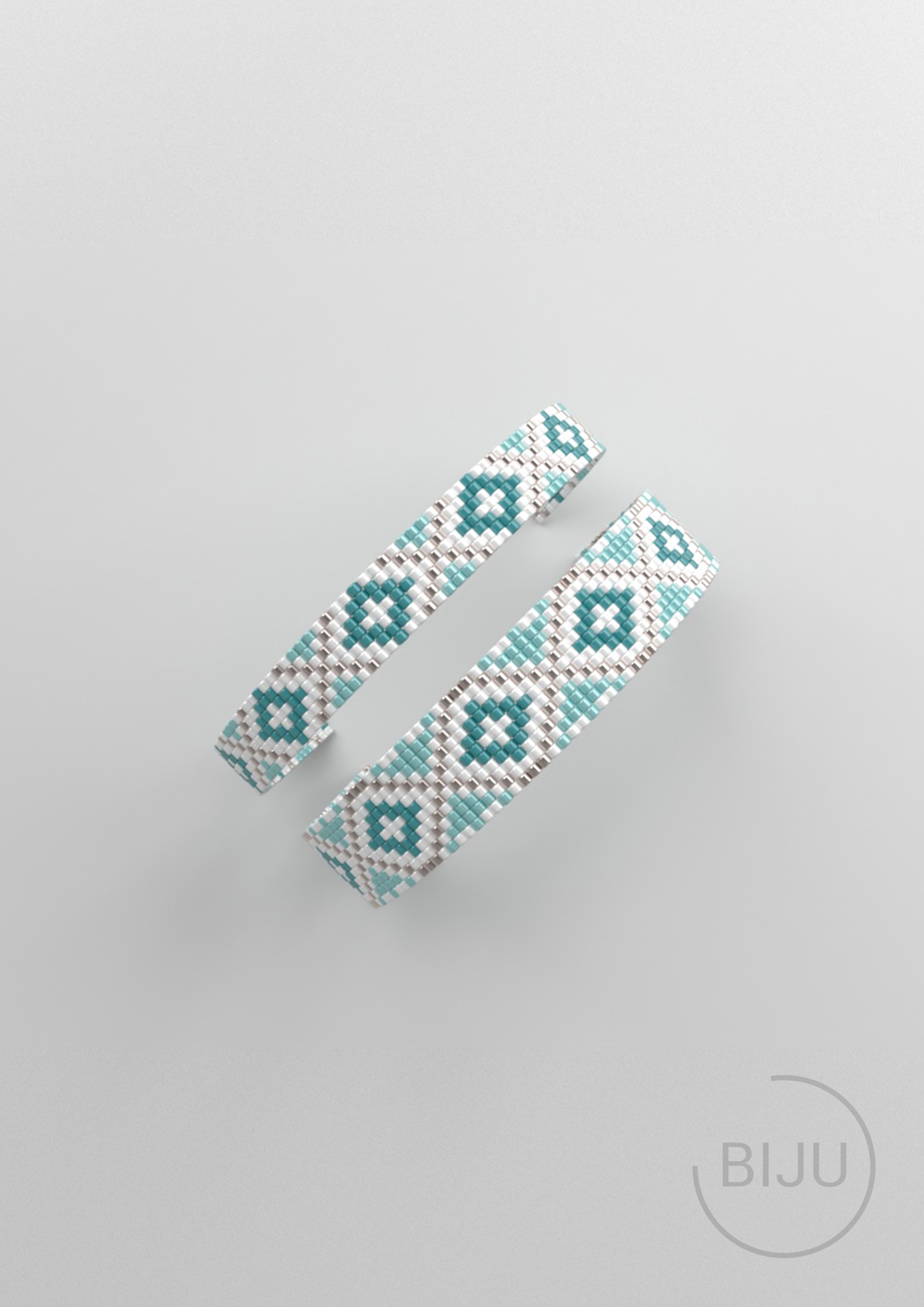 Bead loom pattern, LOOM bracelet pattern, miyuki pattern, sq | Inspire ...