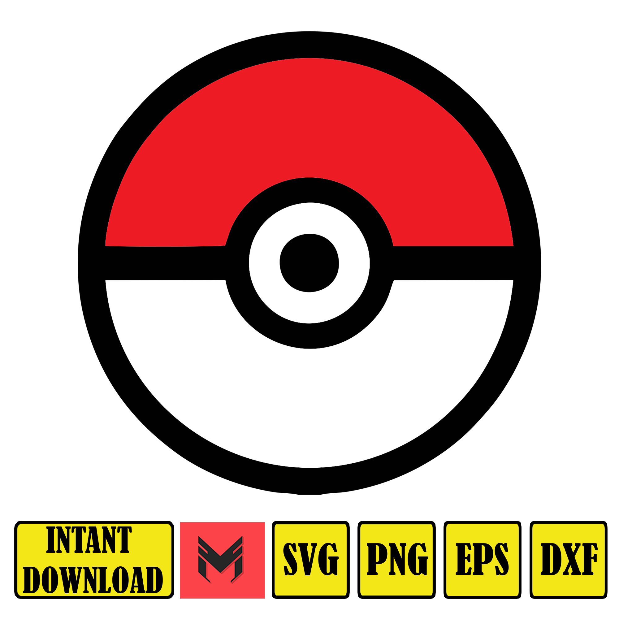 pokemon svg, pokemon png, pokemon clipart, pikachu svg, poke - Inspire ...