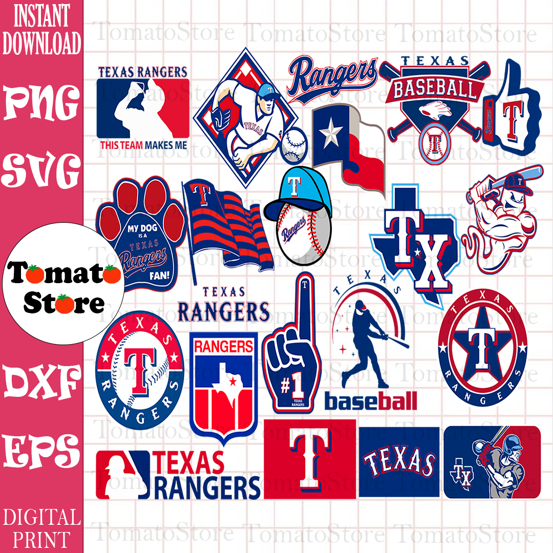 Texas Rangers bundle, Texas Rangers Logo svg, Texas Rangers | Inspire ...