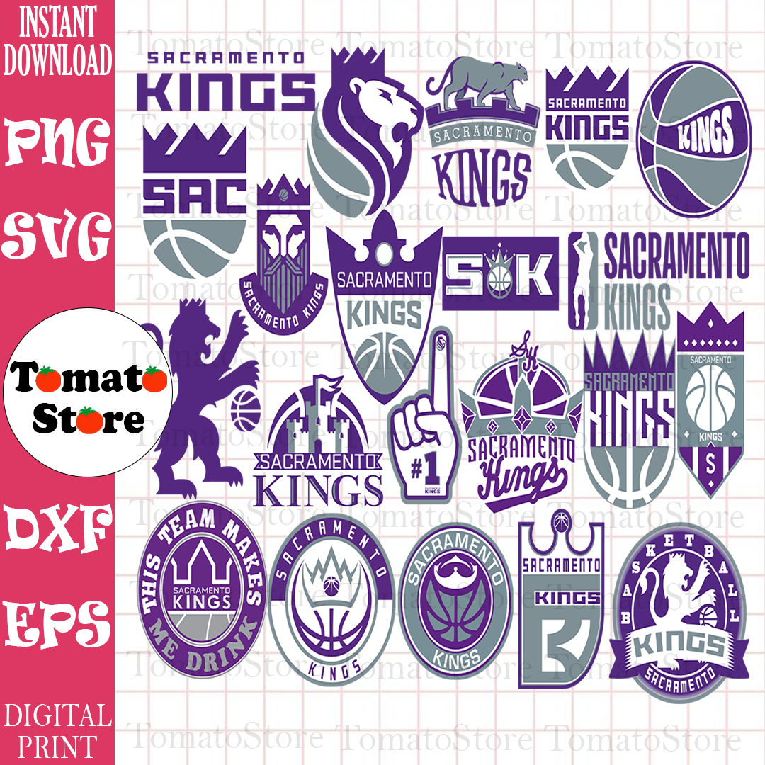 Sacramento Kings bundle, Sacramento Kings svg, Basketball Te | Inspire ...