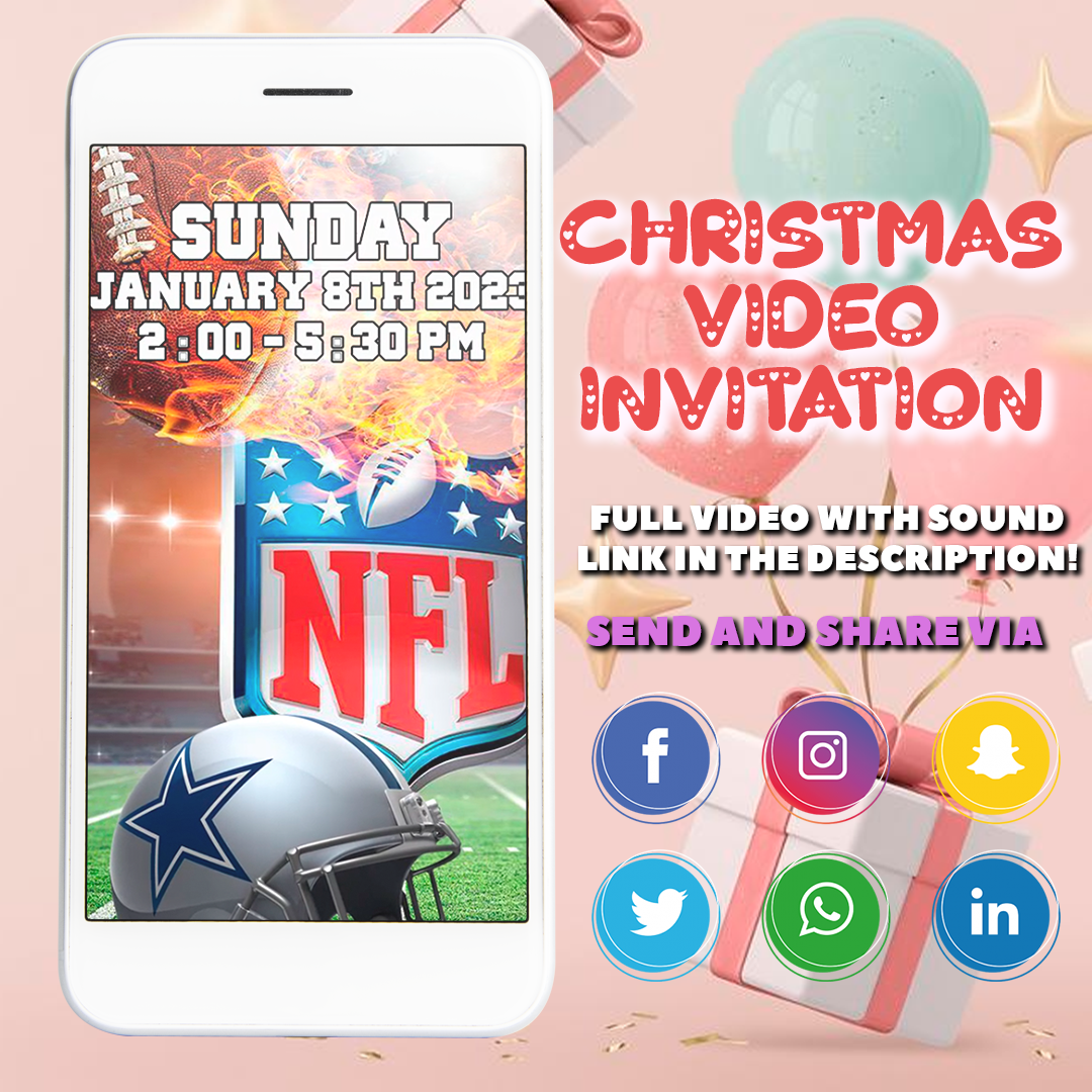 Video Birthday Invitation, Birthday Video invitation, Party | Inspire ...