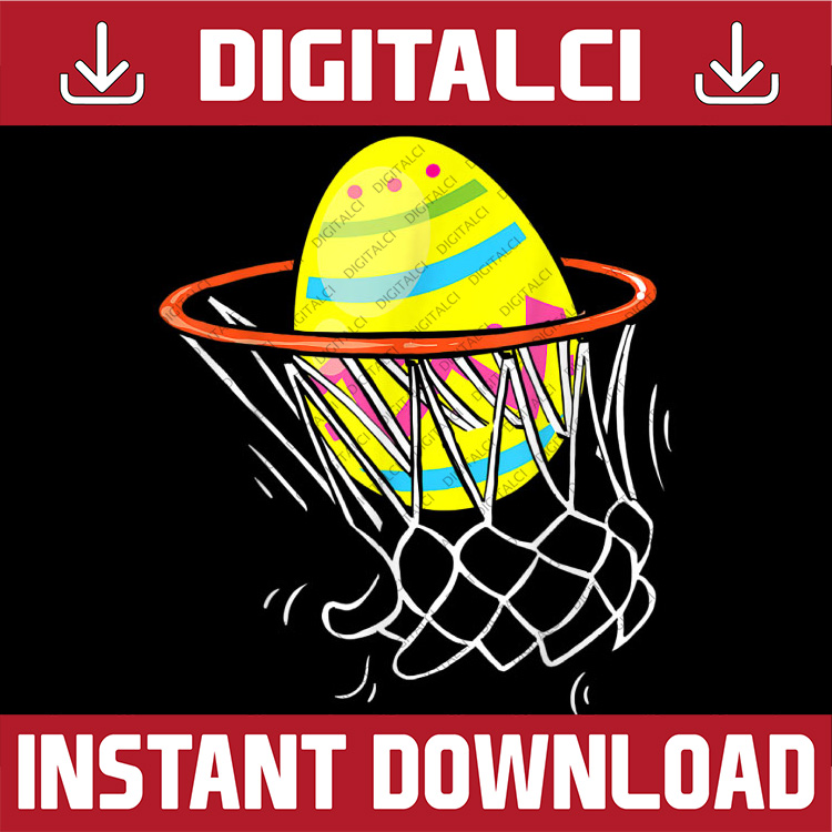 Funny Easter Basketball Egg Hunting Easter Day Png, Happy Ea | Inspire ...