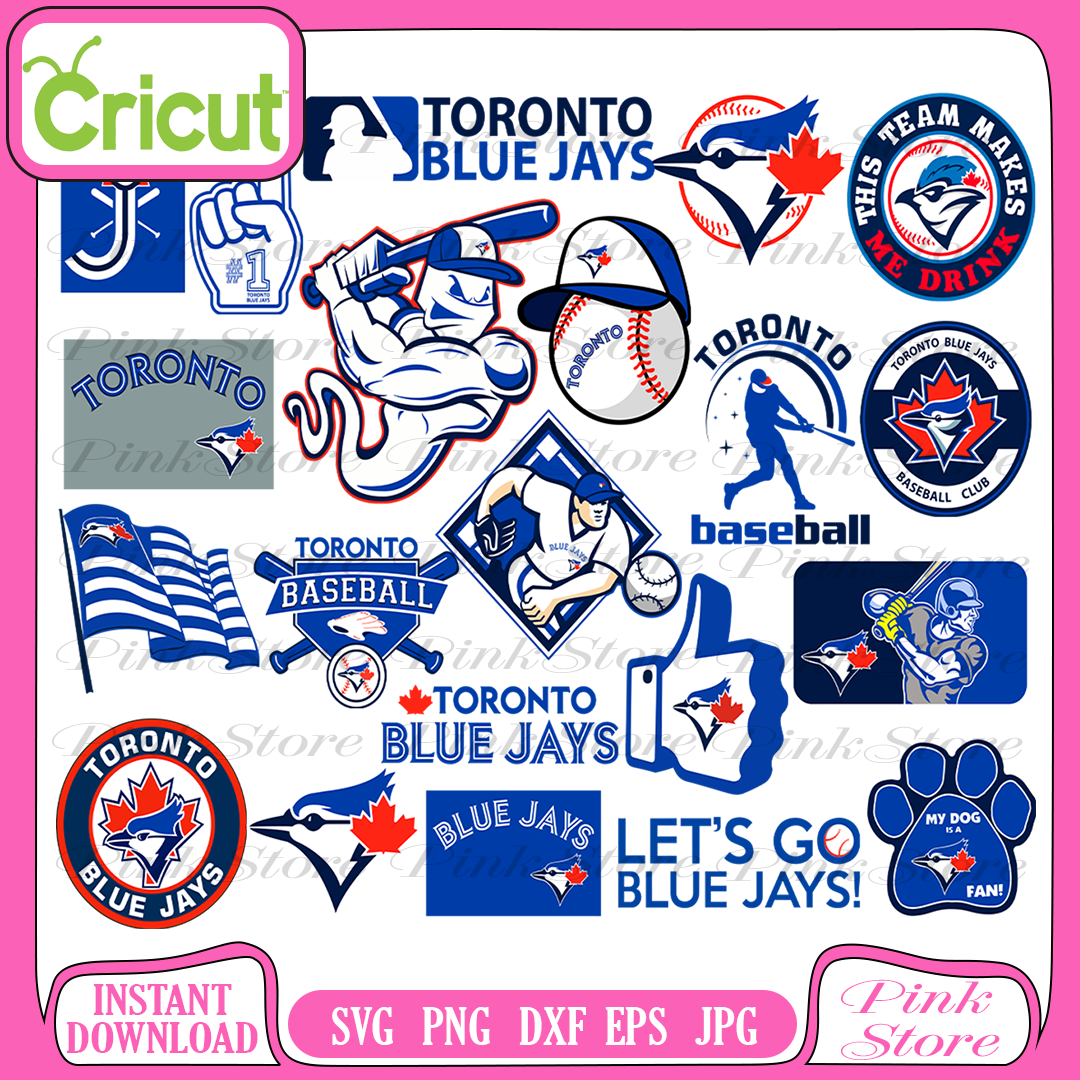 Toronto Blue Jays bundle, Toronto Blue Jays Logo svg,Toronto | Inspire ...