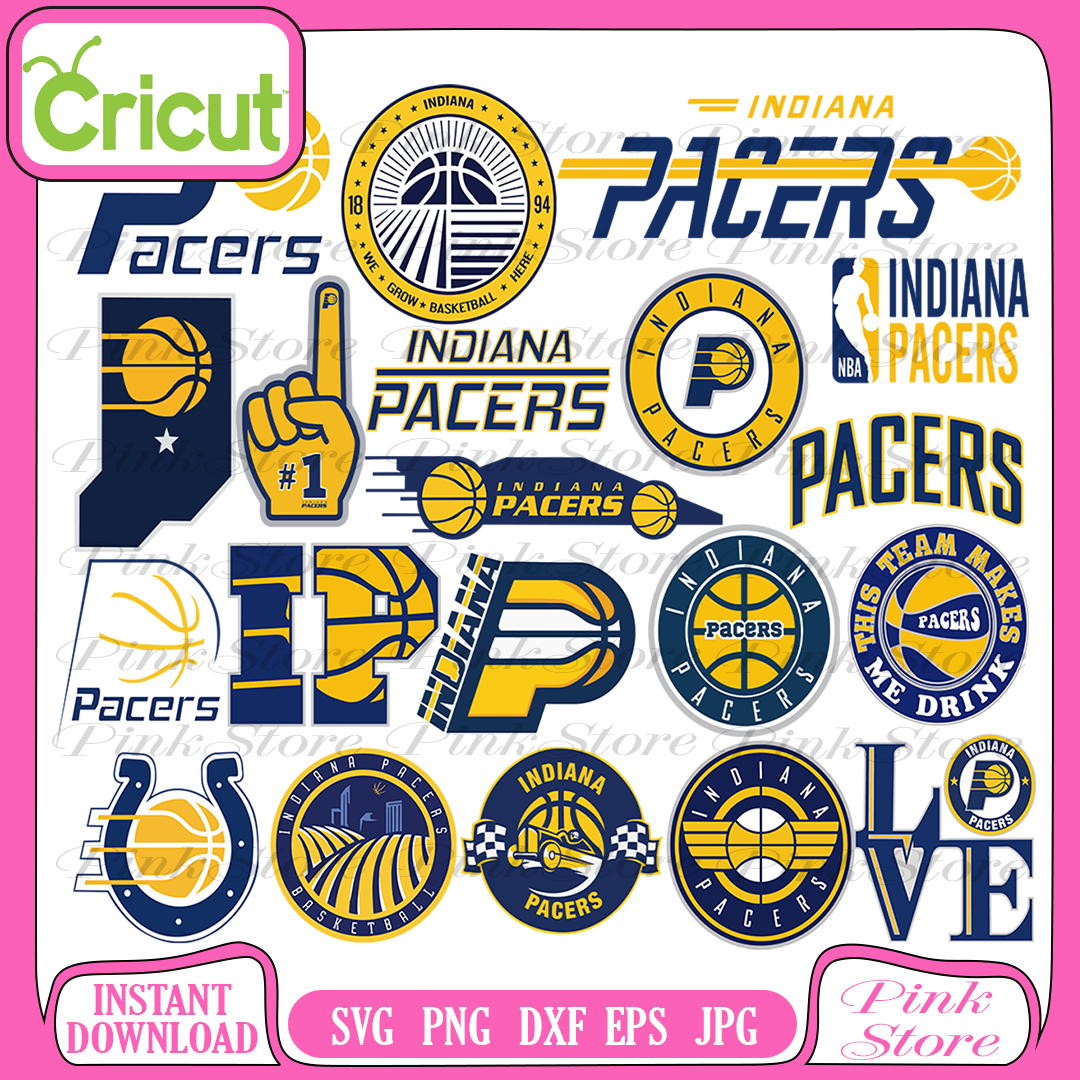 Indiana Pacers Bundle svg, Indiana Pacers svg, Basketball Te | Inspire ...