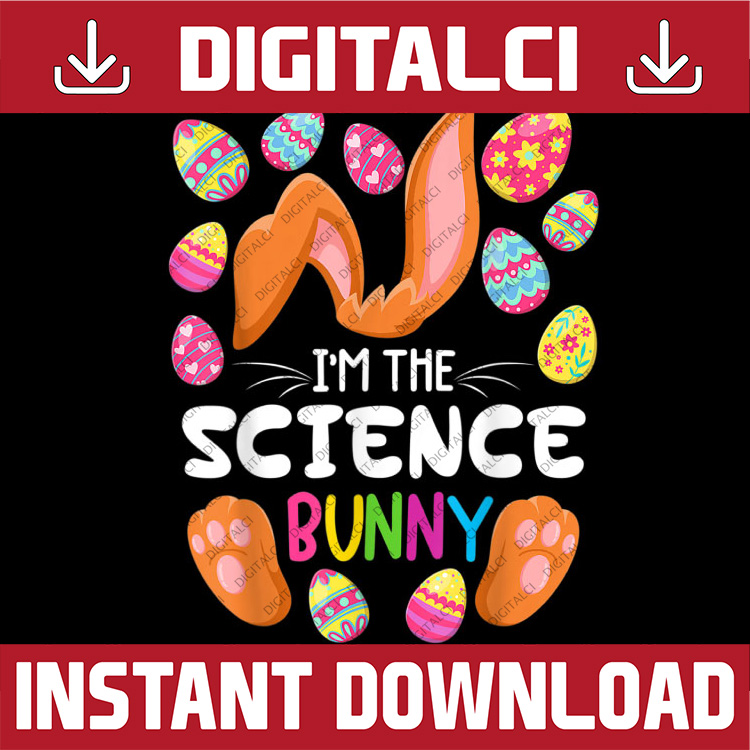 Science Bunny I Family Matching Easter Party Easter Day Png, | Inspire ...