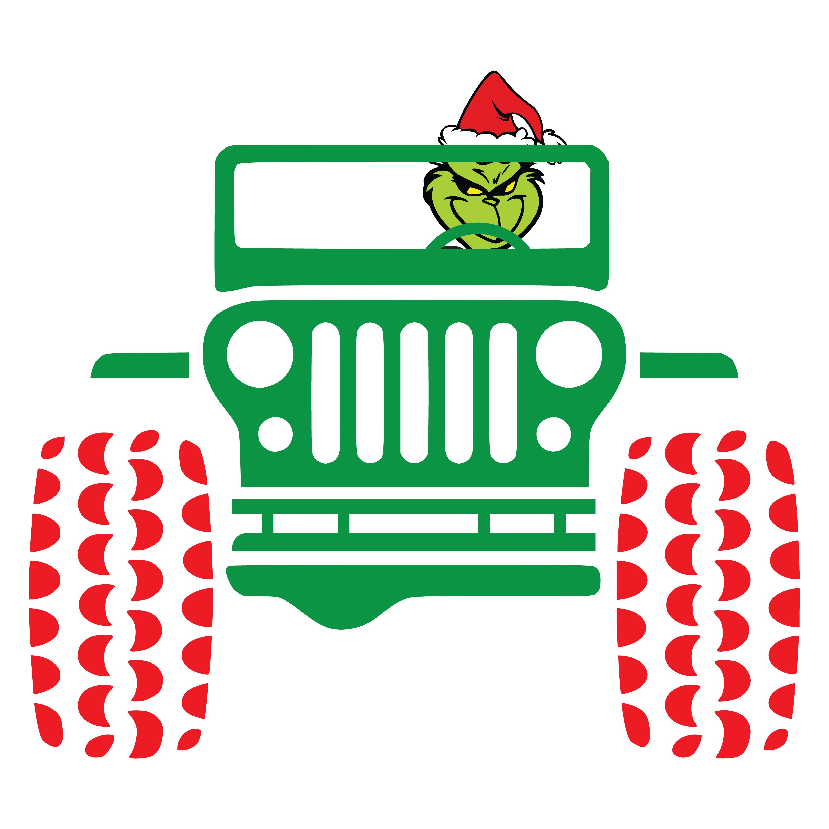 Grinch Jeep Svg, Grinch Christmas Svg, The Grinch Svg, Grinc | Inspire ...
