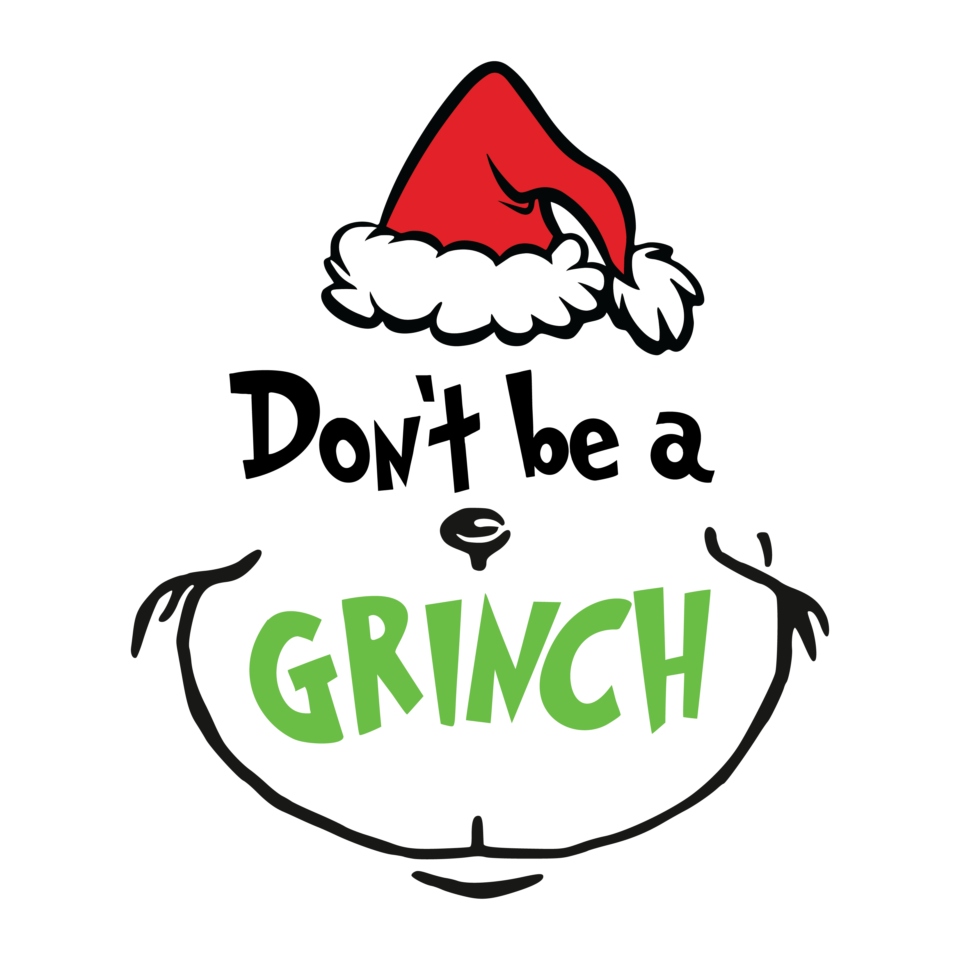 Be A Grinch Svg, Grinch Christmas Svg, The Grinch Svg, Grinc | Inspire ...