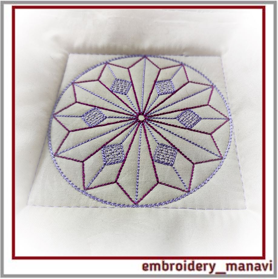 Quilt Block 29 Machine Embroidery Designs - 6 Sizes | Inspire Uplift
