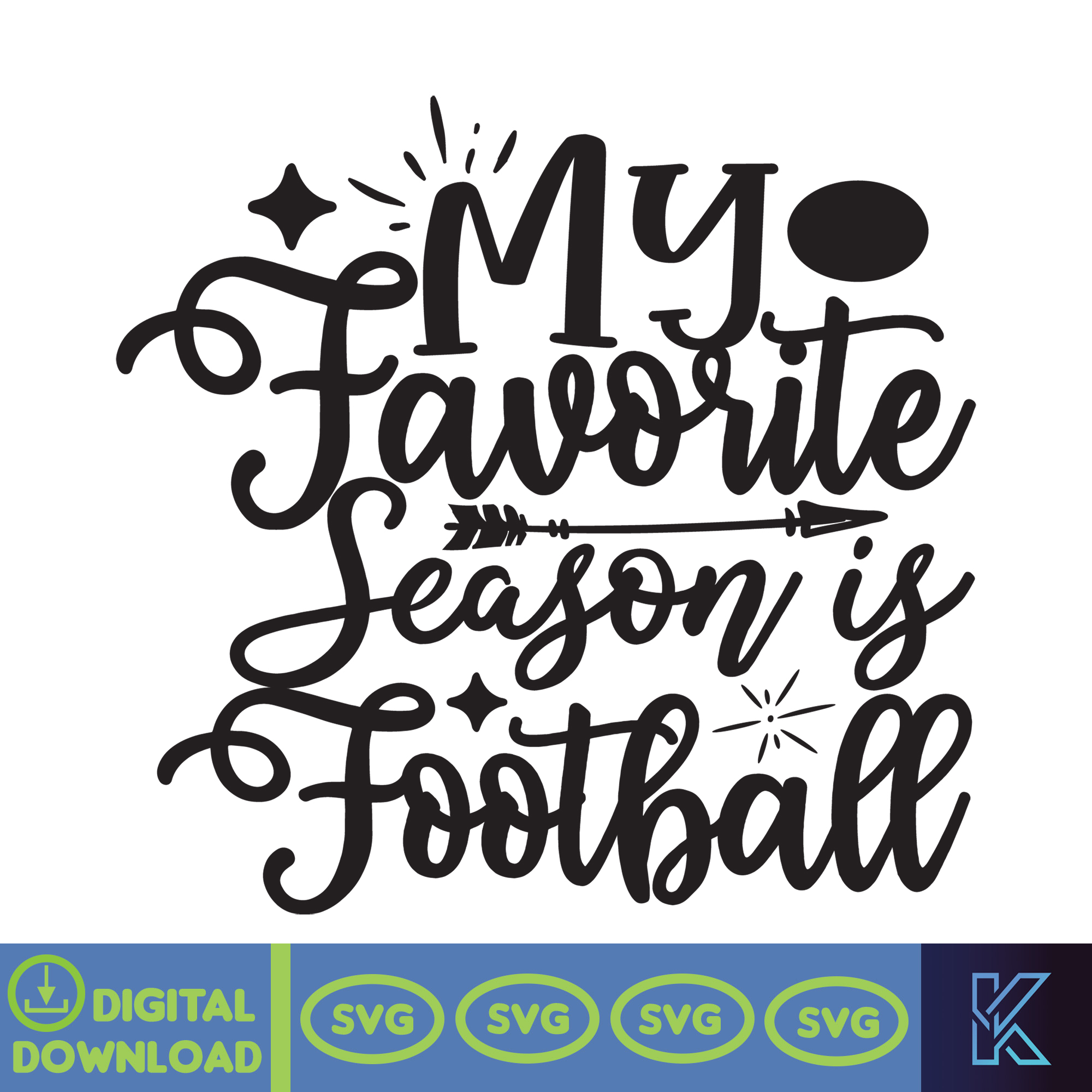 Football Svg, Football Svg, Football Png, Football Clipart, | Inspire ...