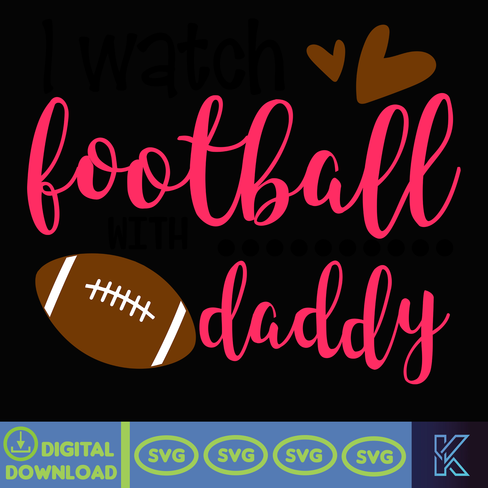 Football Svg, Football Svg, Football Png, Football Clipart, | Inspire ...