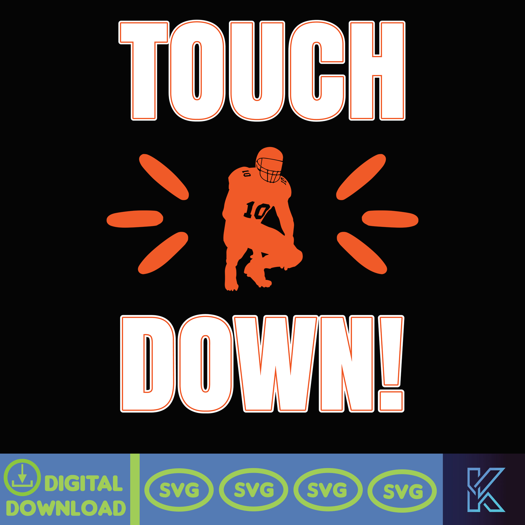 Football Svg, Football Svg, Football Png, Football Clipart, - Inspire ...