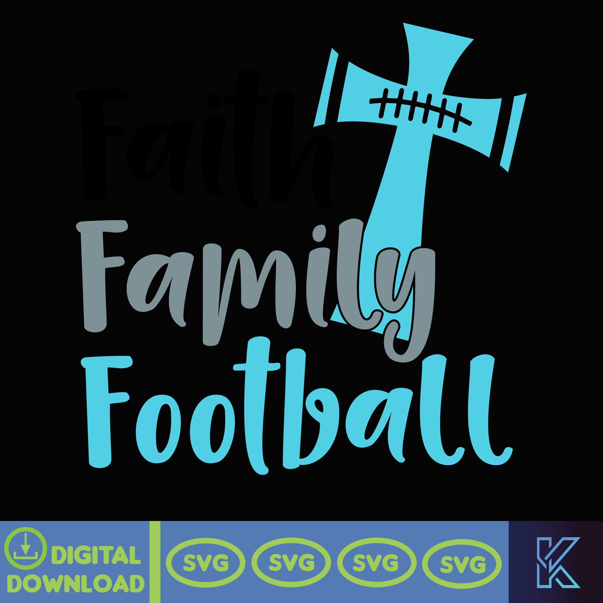 Football Svg, Football Svg, Football Png, Football Clipart, | Inspire ...