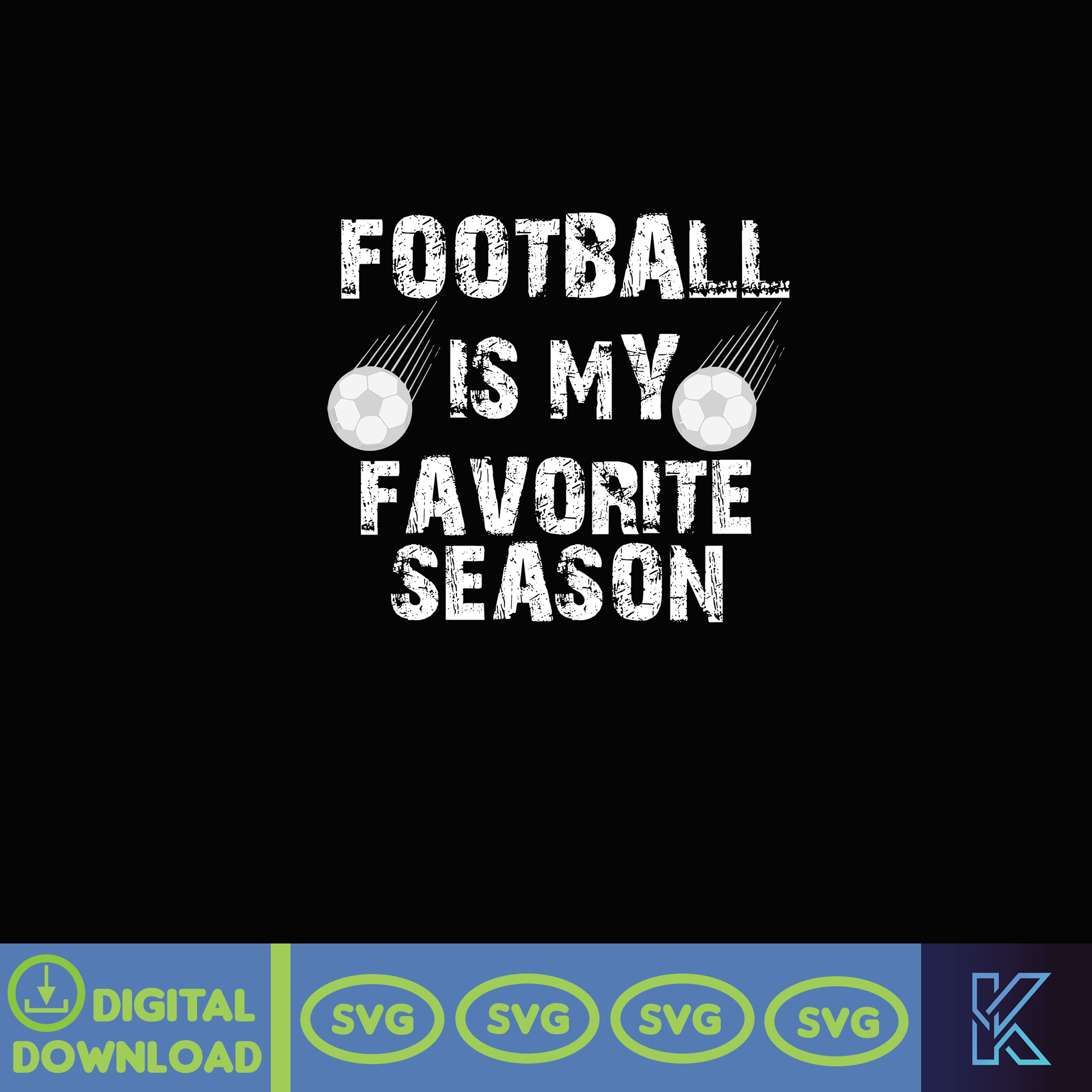 Football Svg, Football Svg, Football Png, Football Clipart, | Inspire ...