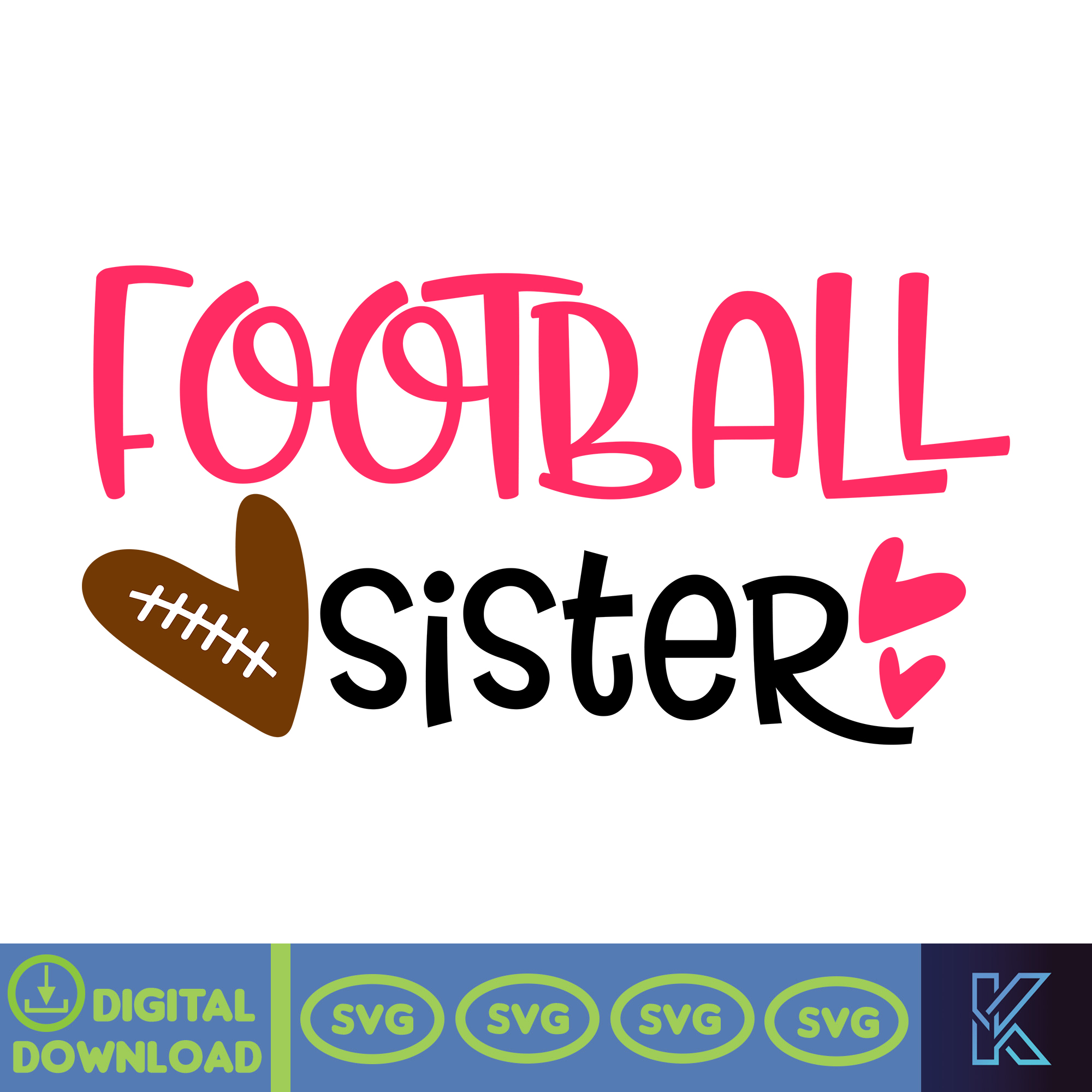 Football Svg, Football Svg, Football Png, Football Clipart, - Inspire ...