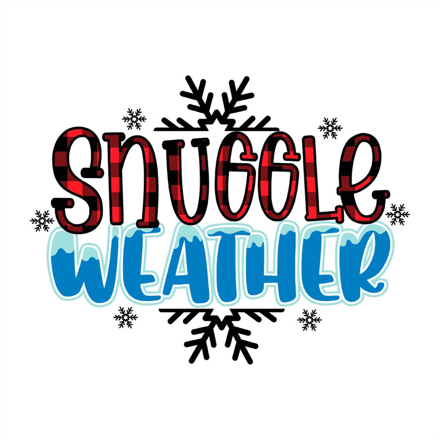 Snuggle weather PNG sublimation, Winter Season PNG | Inspire Uplift