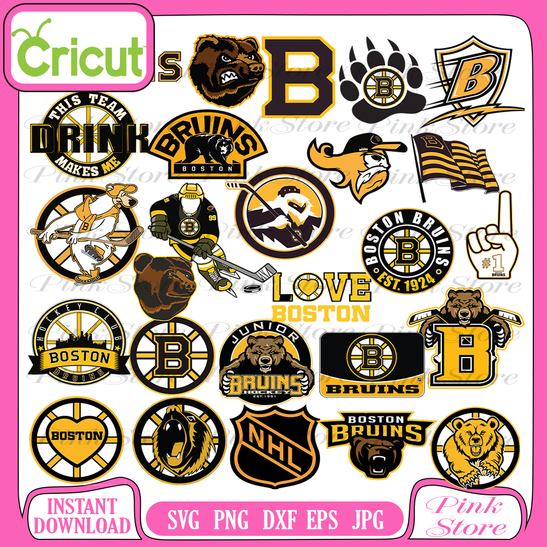 Boston Bruins svg, Boston Bruins Bundle, Boston Bruins logo, | Inspire ...