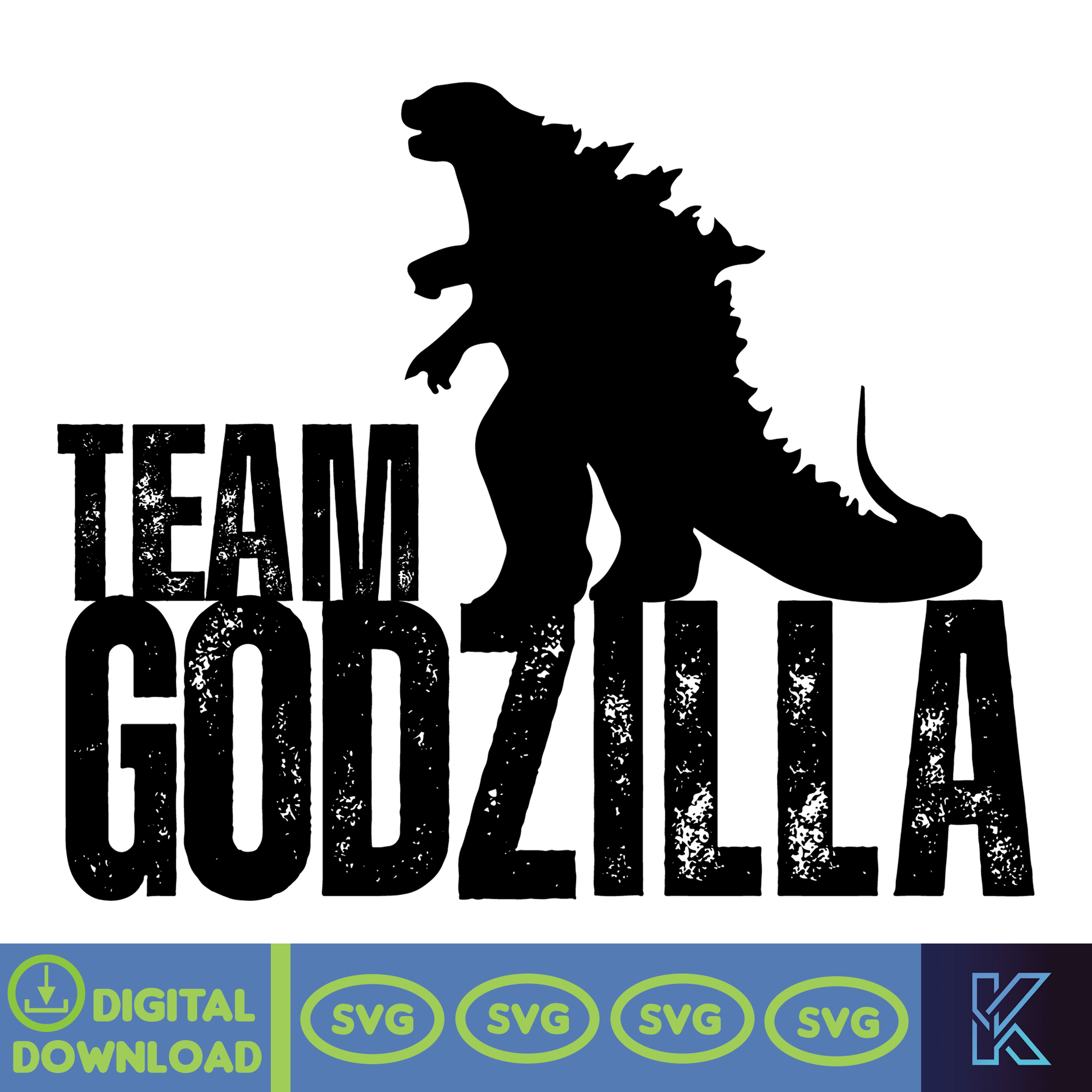 GODZLLA TEAM Svg, Godzilla Svg, Kong Svg, King File Svg, Kin | Inspire ...