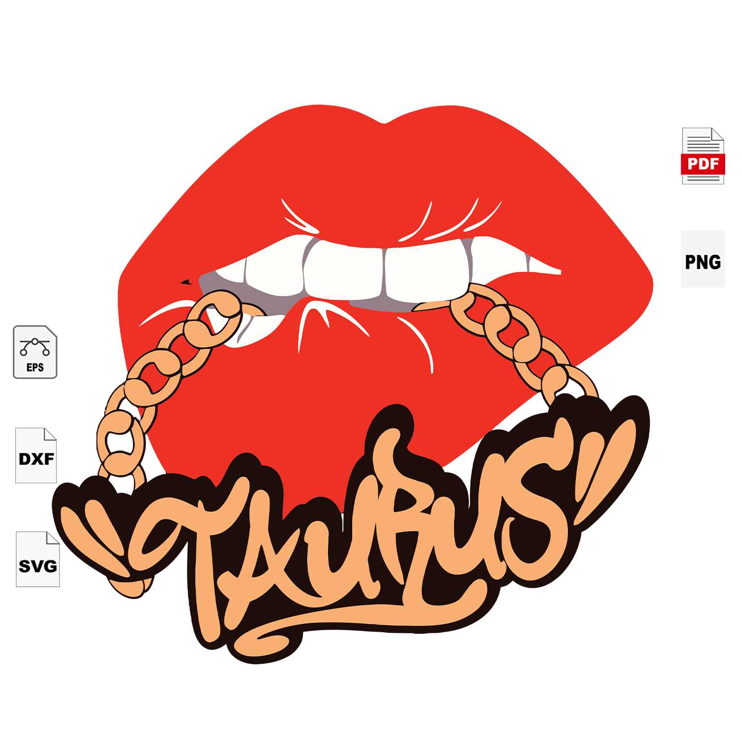 Lips Taurus, Birthday Svg, Taurus Svg, Birthday Gifts, Tauru - Inspire ...