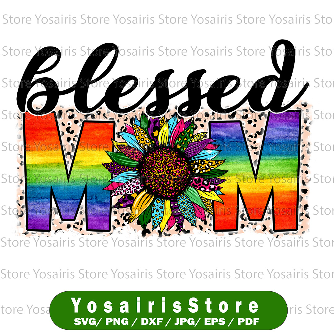 Mom Png– Colorful Mom Png – Mom Sayings Png- Mom Life Png– G | Inspire ...