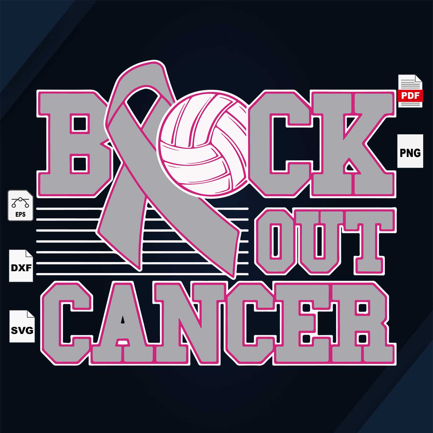 Block Out Cancer, Breast Cancer Svg, Breast Cancer, Breast C | Inspire ...