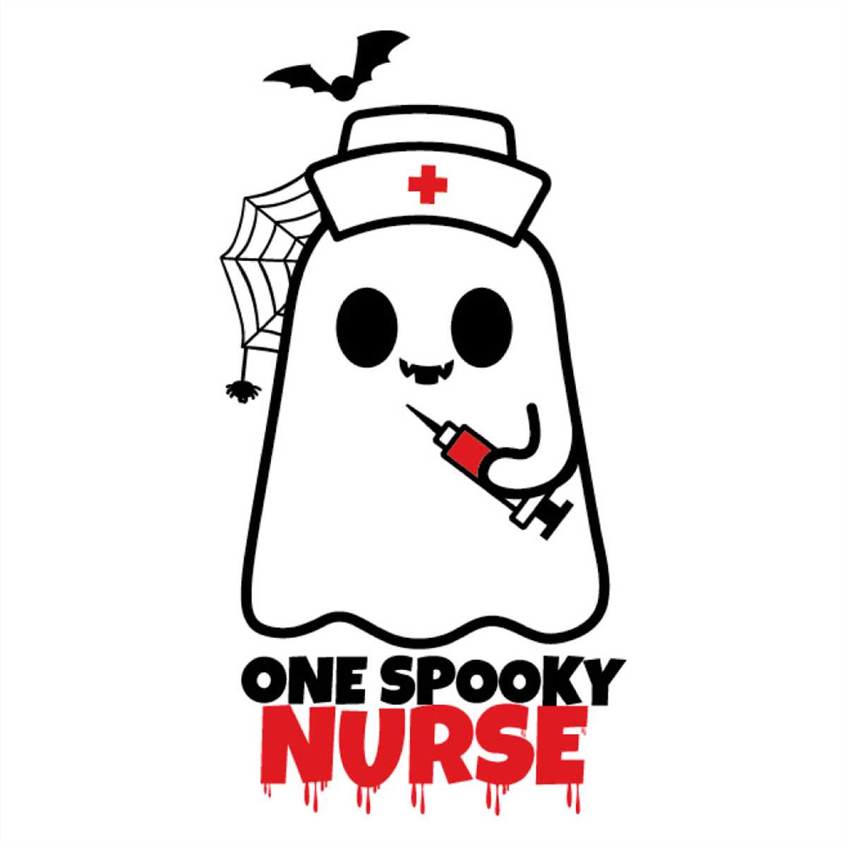One spooky nurse SVG PNG, Halloween Nurse SVG, Nurse Gift SV | Inspire ...