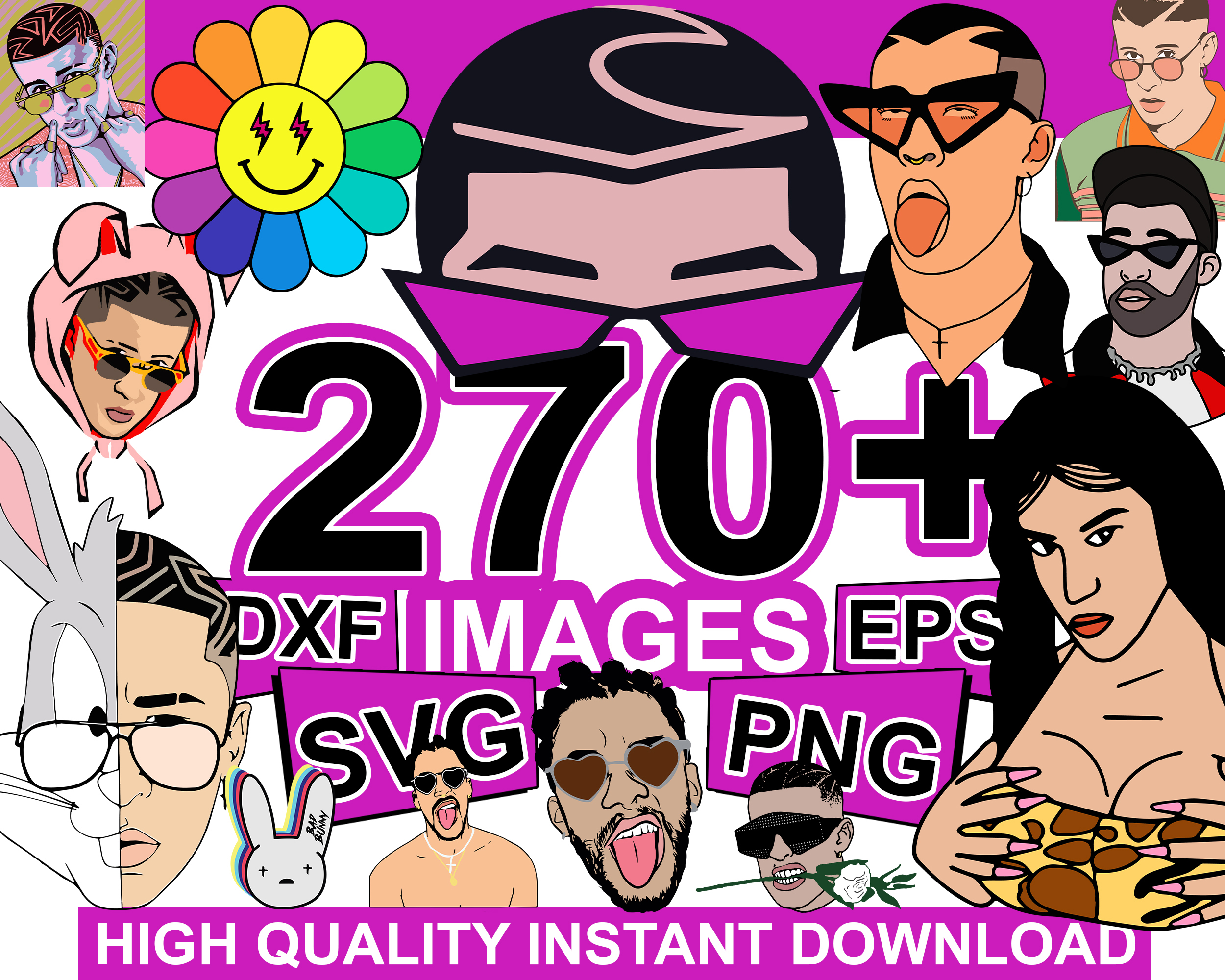 270 Bad Bunny Svg, Un verano sin ti Svg, Baby benito, Clipar | Inspire ...