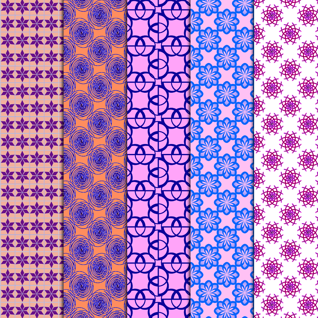 Digital seamless colorful scrapbooking paper | Inspire Uplift