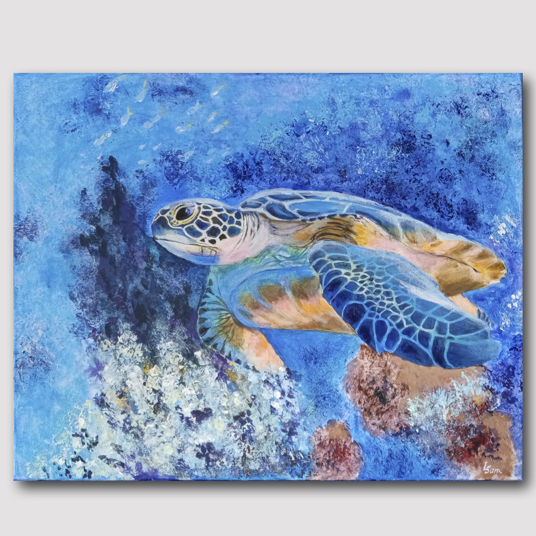 LARGE SEA TURTLE - Inspire Uplift