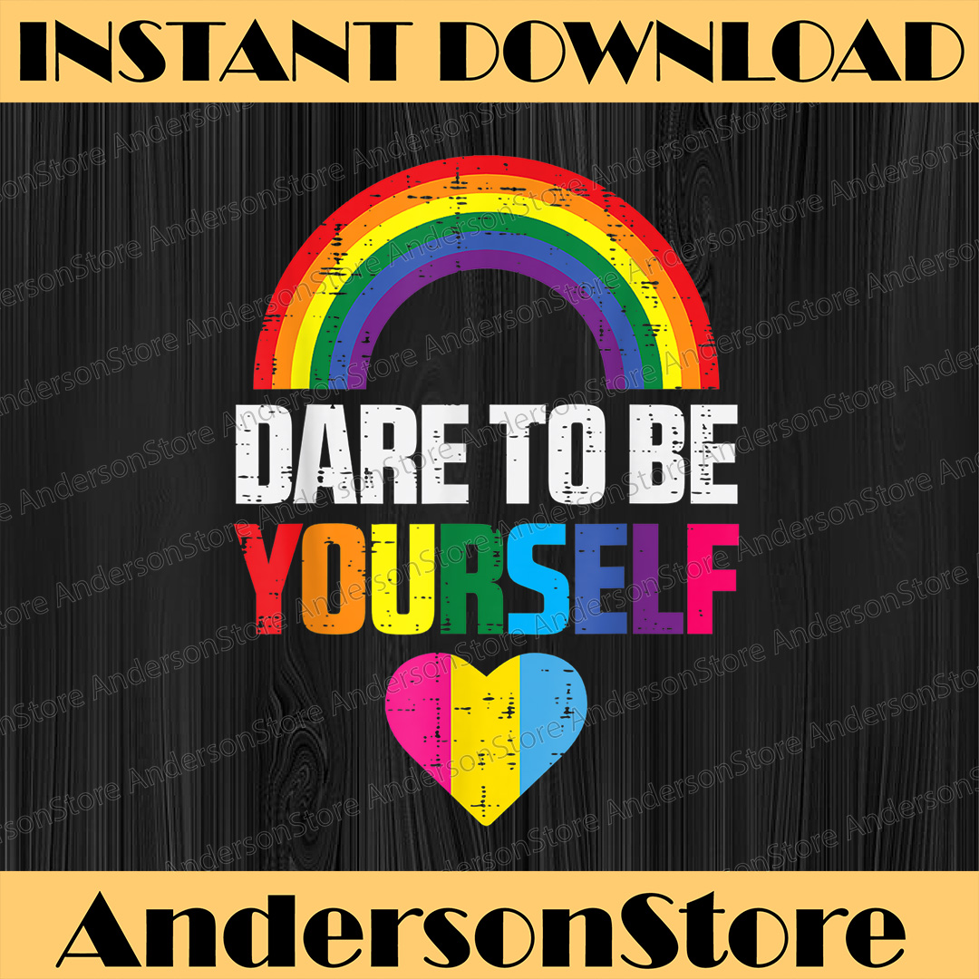 Dare To Be Yourself Pansexual Pan Pride Flag Lgbtq Lgbt Mont Inspire