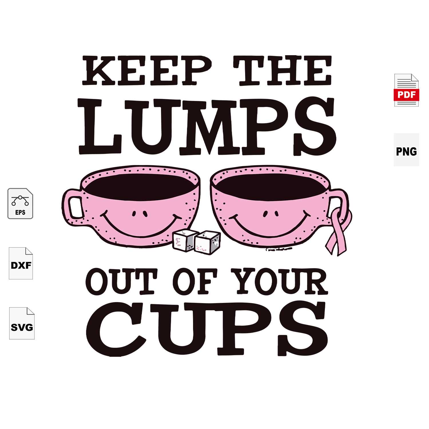 Keep The Lumps Out Of Your Cups, Breast Cancer Awareness, Br | Inspire ...