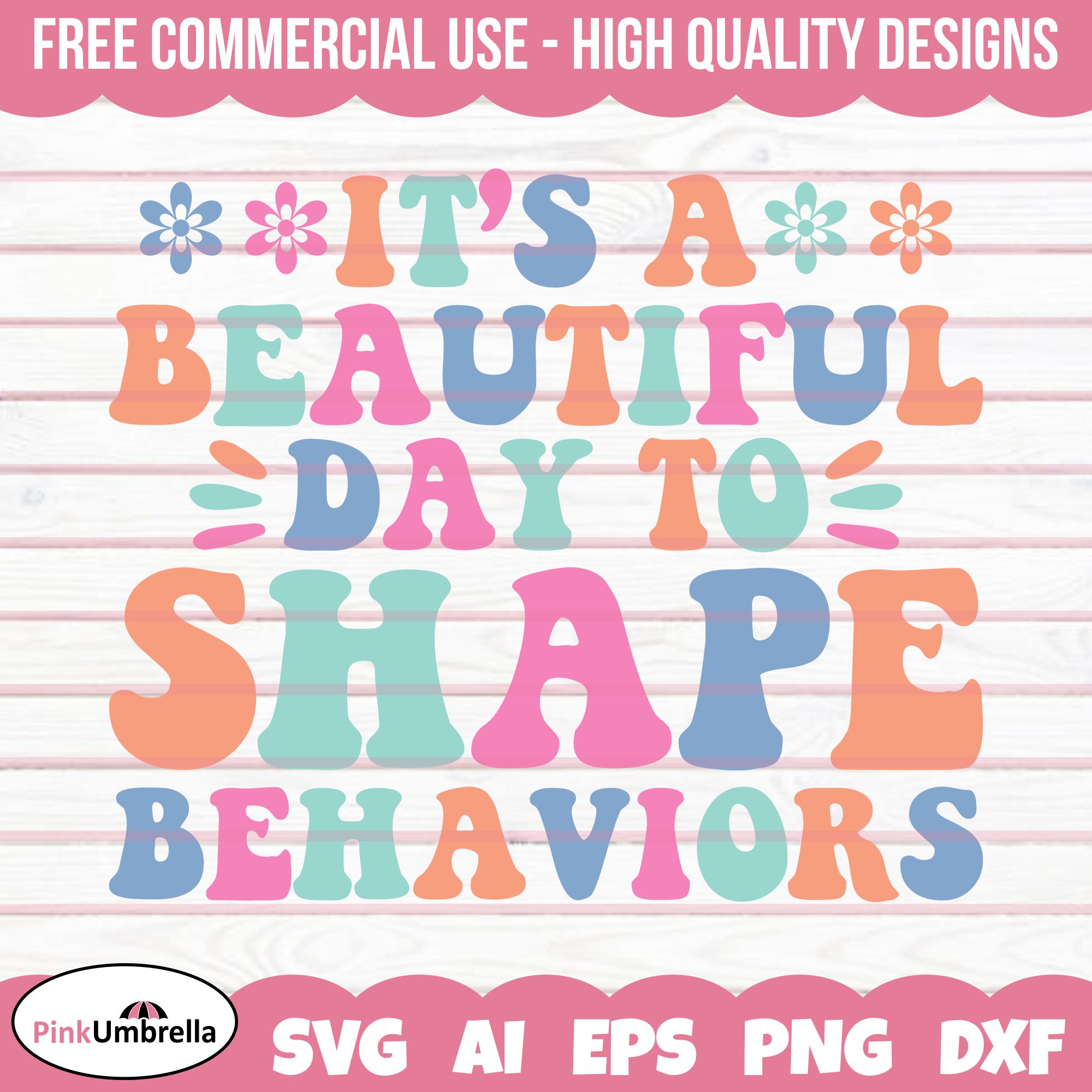 It's A Beautiful Day To Shape Behaviors Svg, Autism Svg, Aut | Inspire ...