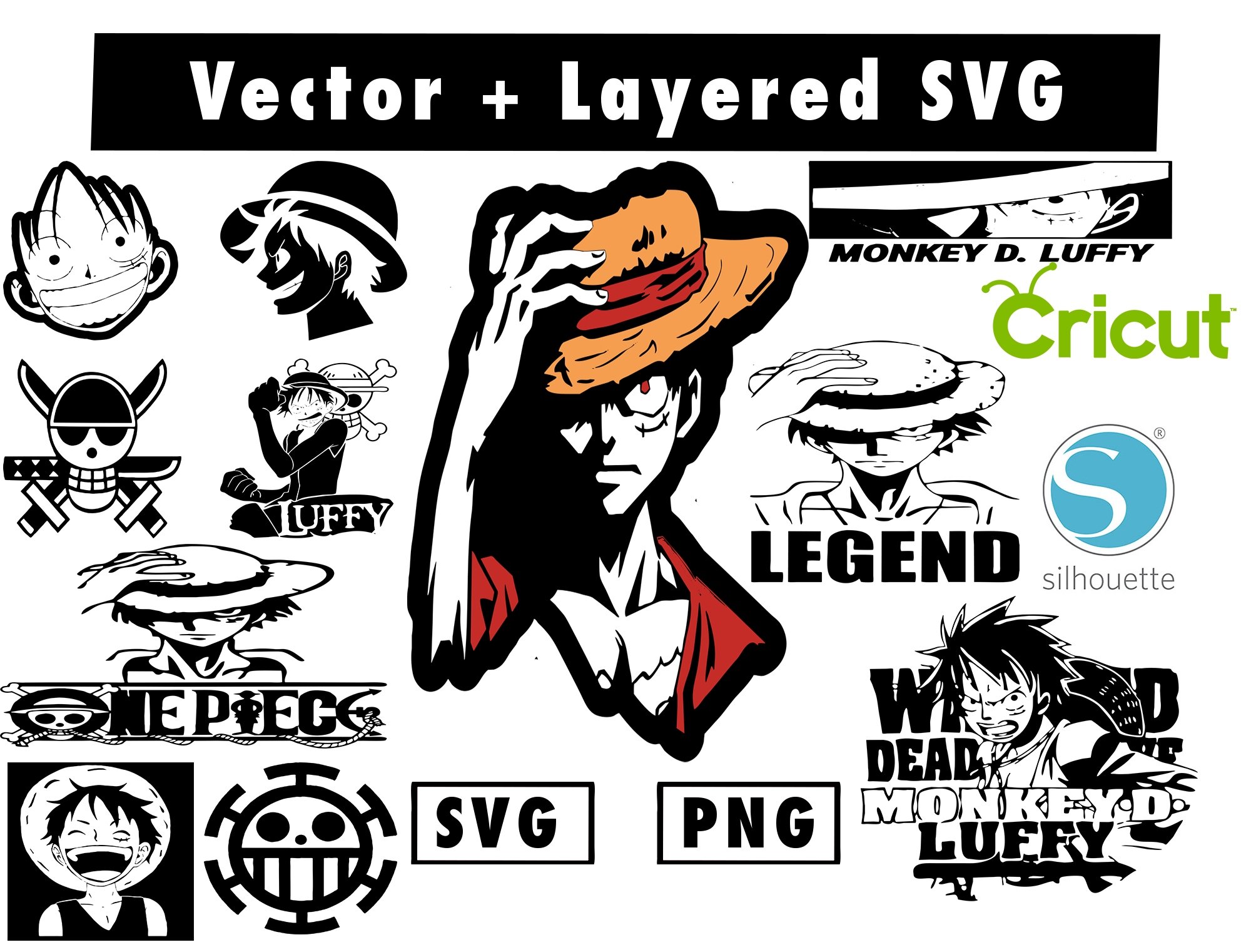 19 files Onepiece joyboy svg, png files for cricut machine | Inspire Uplift