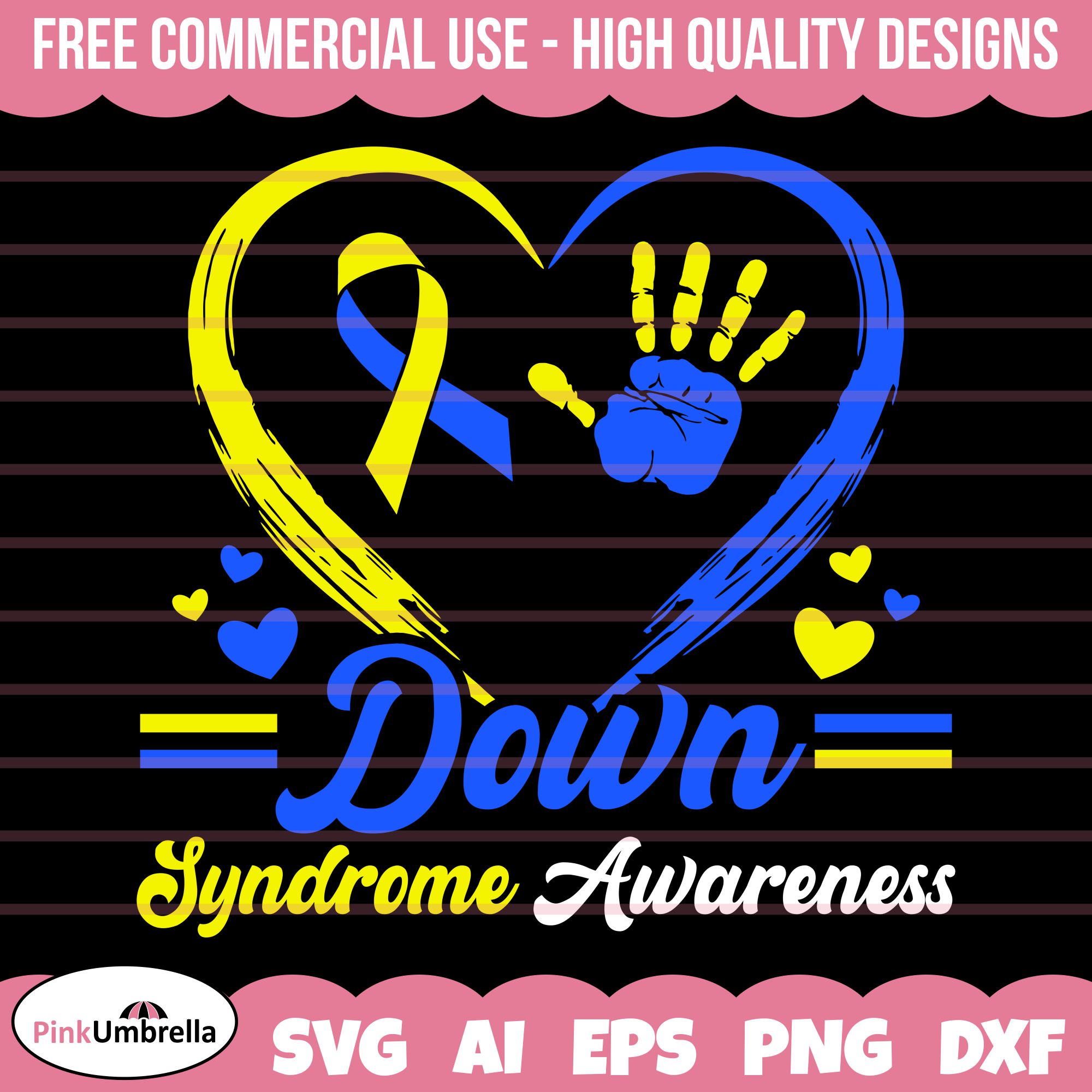 Down Syndrome Awareness Heart Svg Down Syndrome Awareness S Inspire
