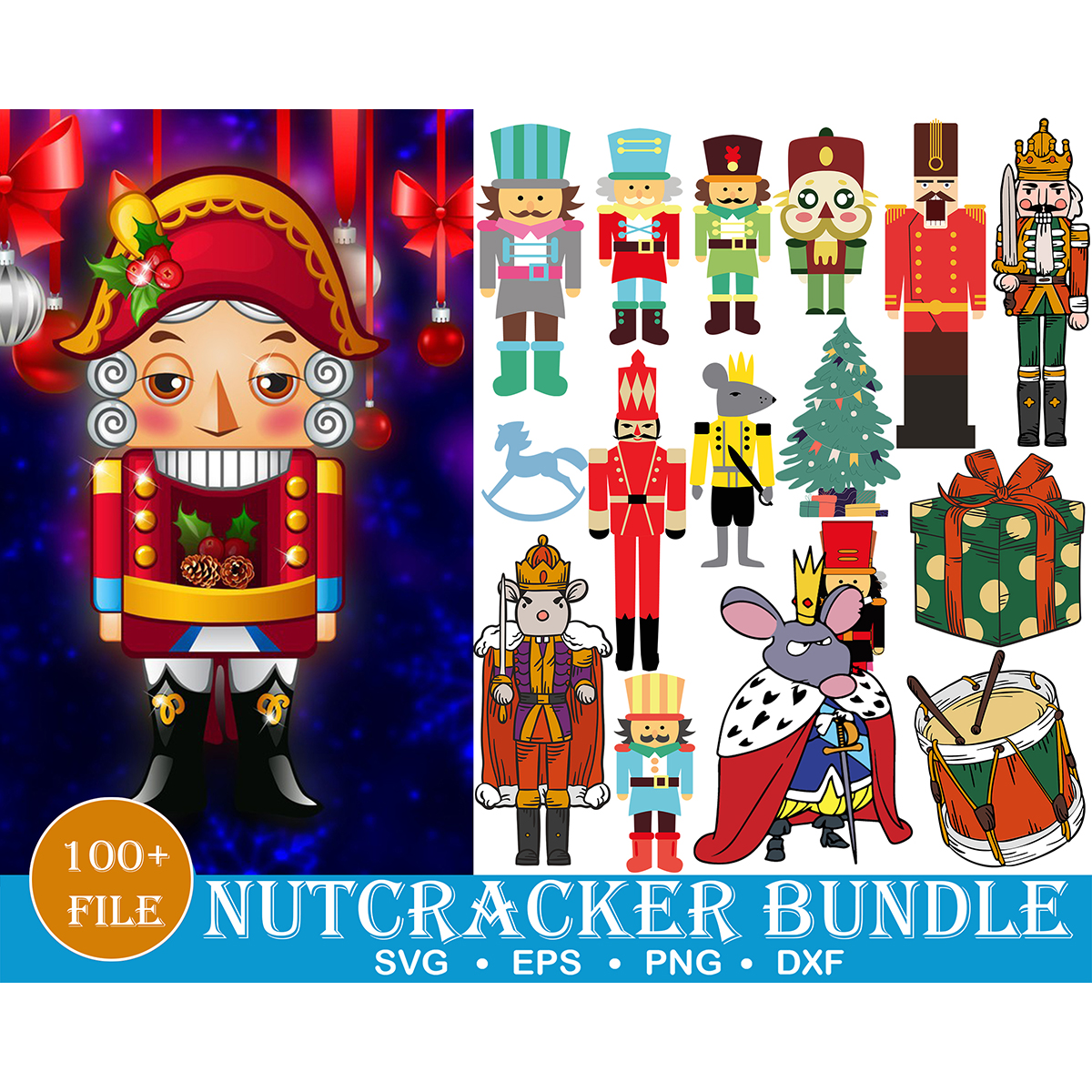 100 Nutcracker svg bundle for Cricut and Silhouette, Christm - Inspire ...