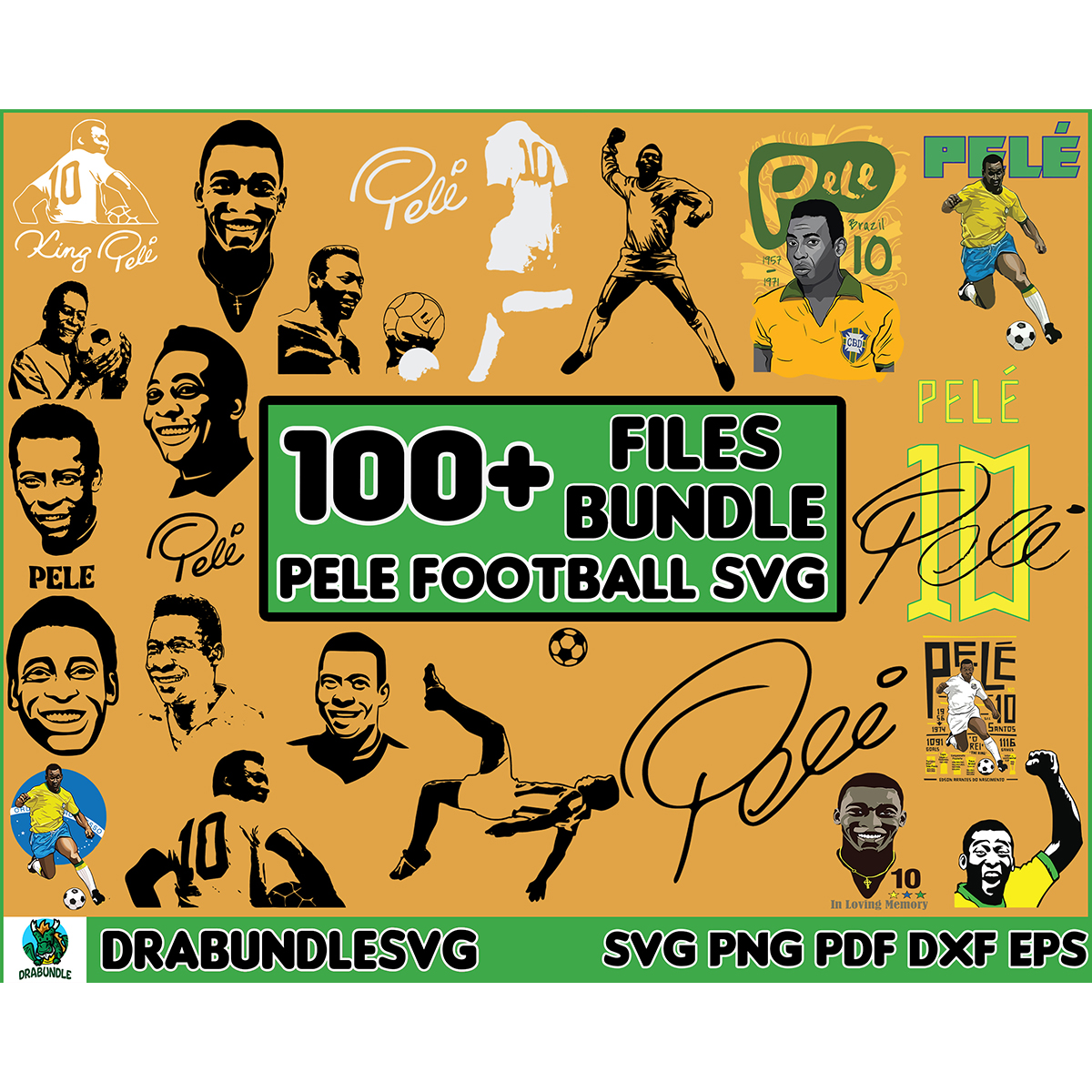 100 Pele Svg, Pele Png, Pele Football Fan Club Shirt Svg, Pe | Inspire ...