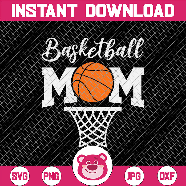 Basketball Mom SVG Files | Basketball Mum Cut Files | Basket | Inspire ...