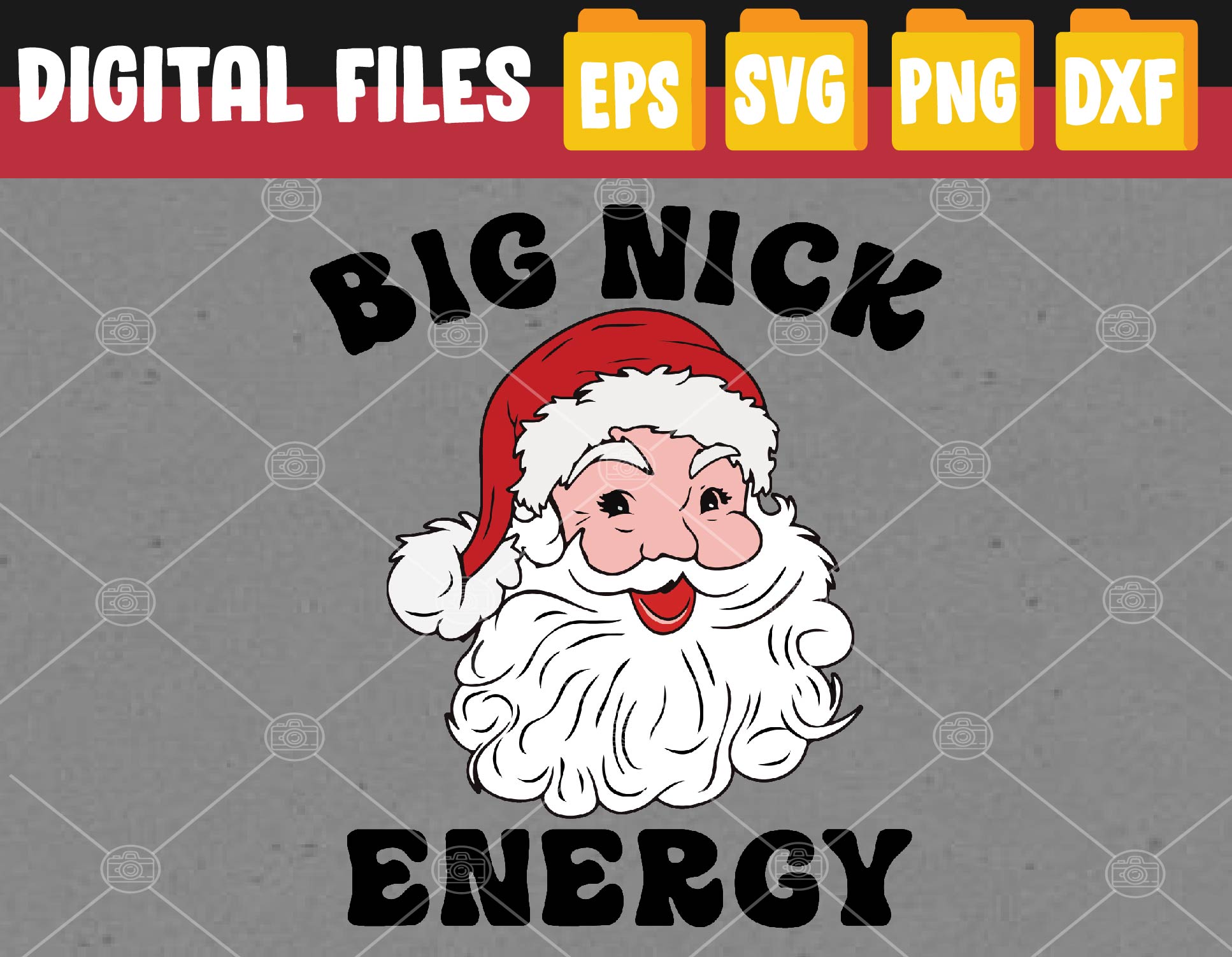 Big Nick Energy Svg, Eps, Png, Dxf, Digital Download | Inspire Uplift
