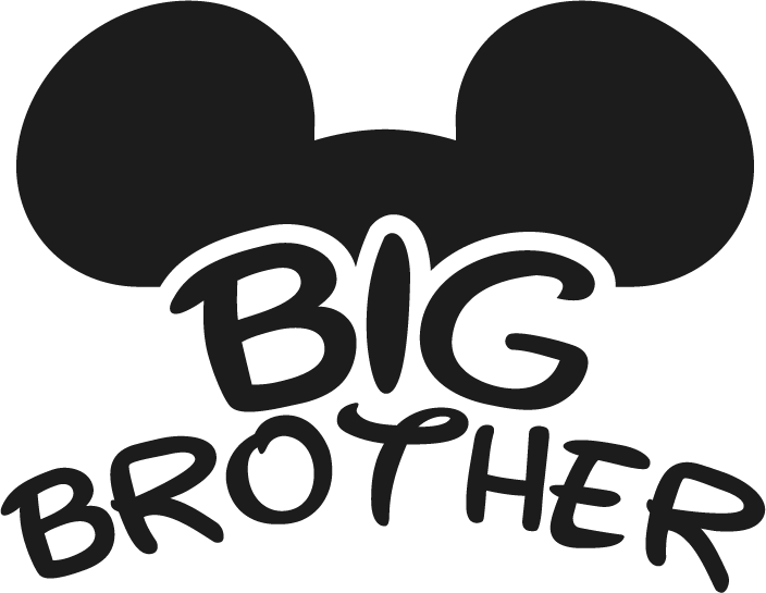 Big Brother Mickey Face Svg, Disney Svg, Family Disney Svg, | Inspire ...