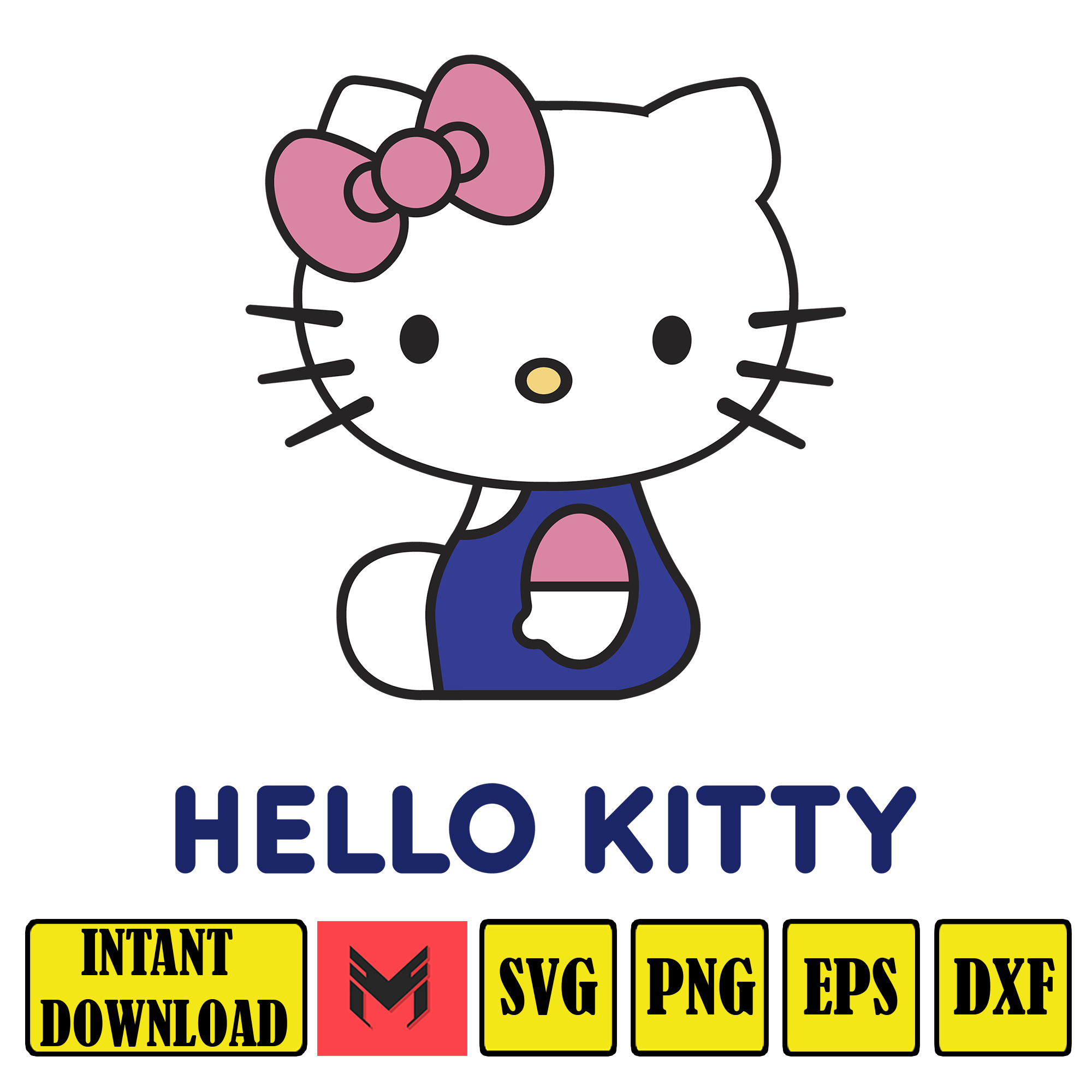 Kawaii Kitty Svg, Kawaii Kitty Svg, Cute Cat Svg, Kitty Svg, | Inspire ...
