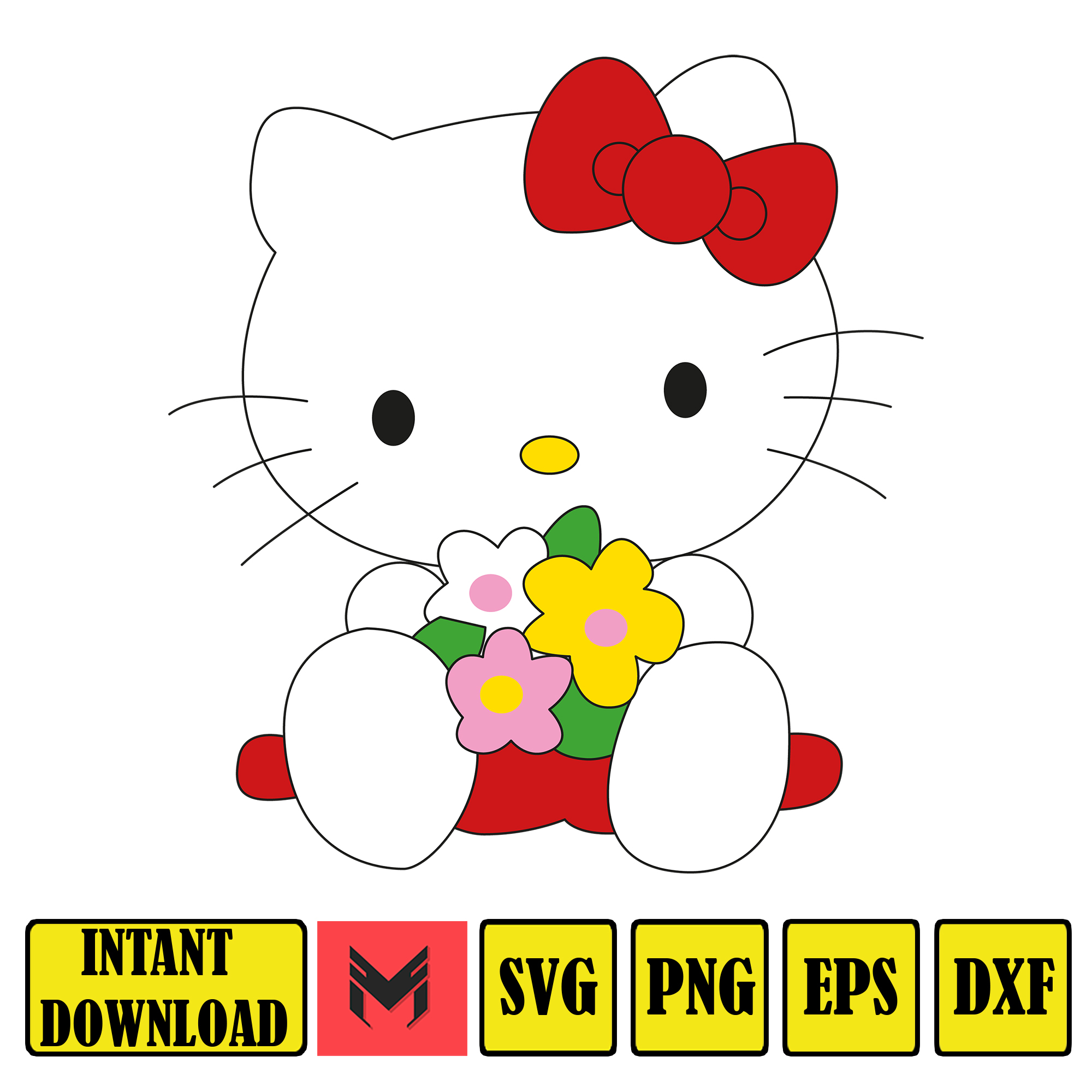 Kawaii Kitty Svg, Kawaii Kitty Svg, Cute Cat Svg, Kitty Svg, - Inspire ...