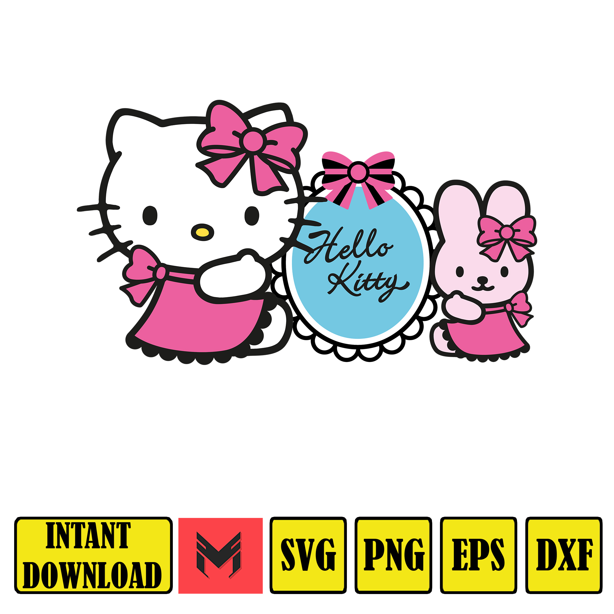 Kawaii Kitty Svg, Kawaii Kitty Svg, Cute Cat Svg, Kitty Svg, | Inspire ...