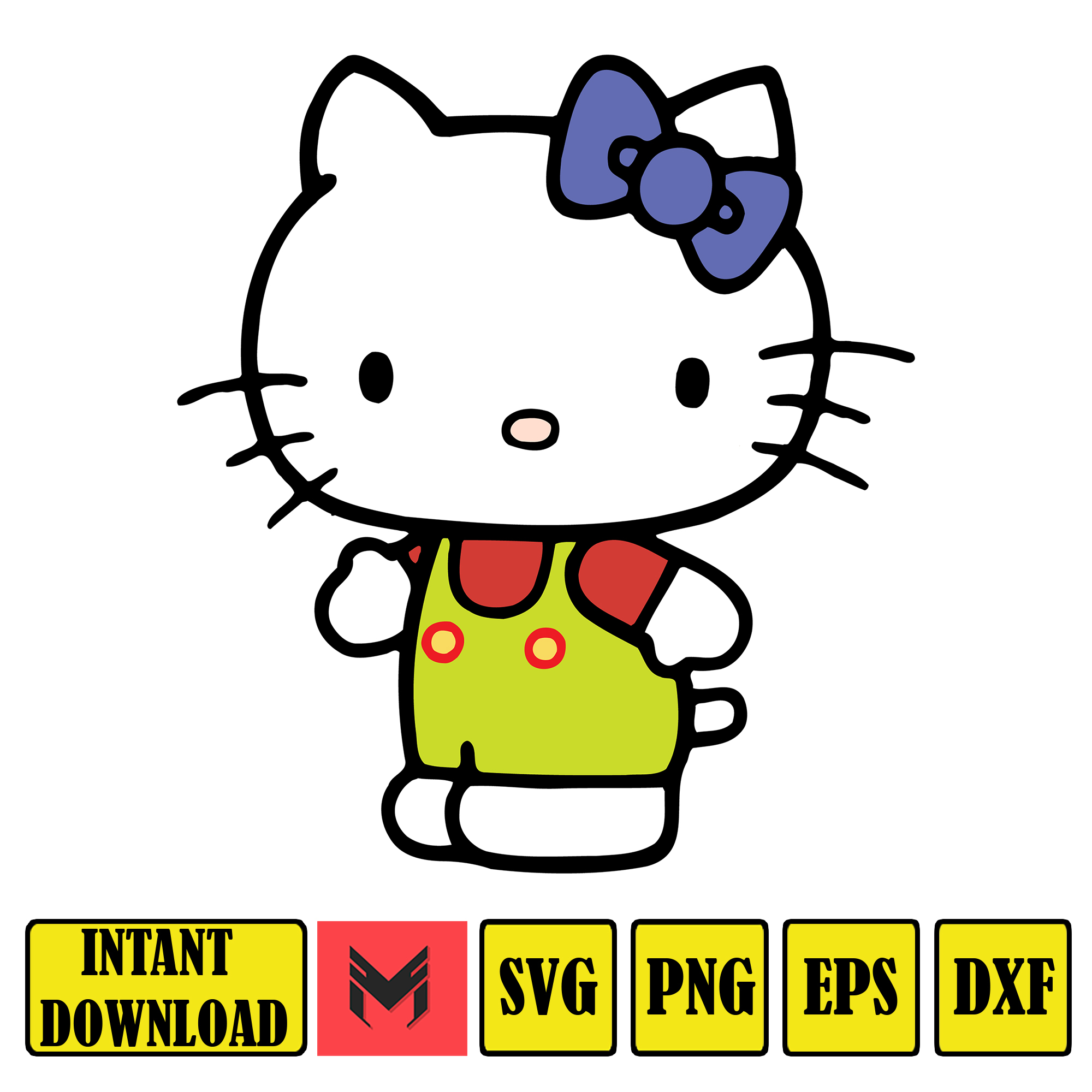Kawaii Kitty Svg, Kawaii Kitty Svg, Cute Cat Svg, Kitty Svg, - Inspire ...