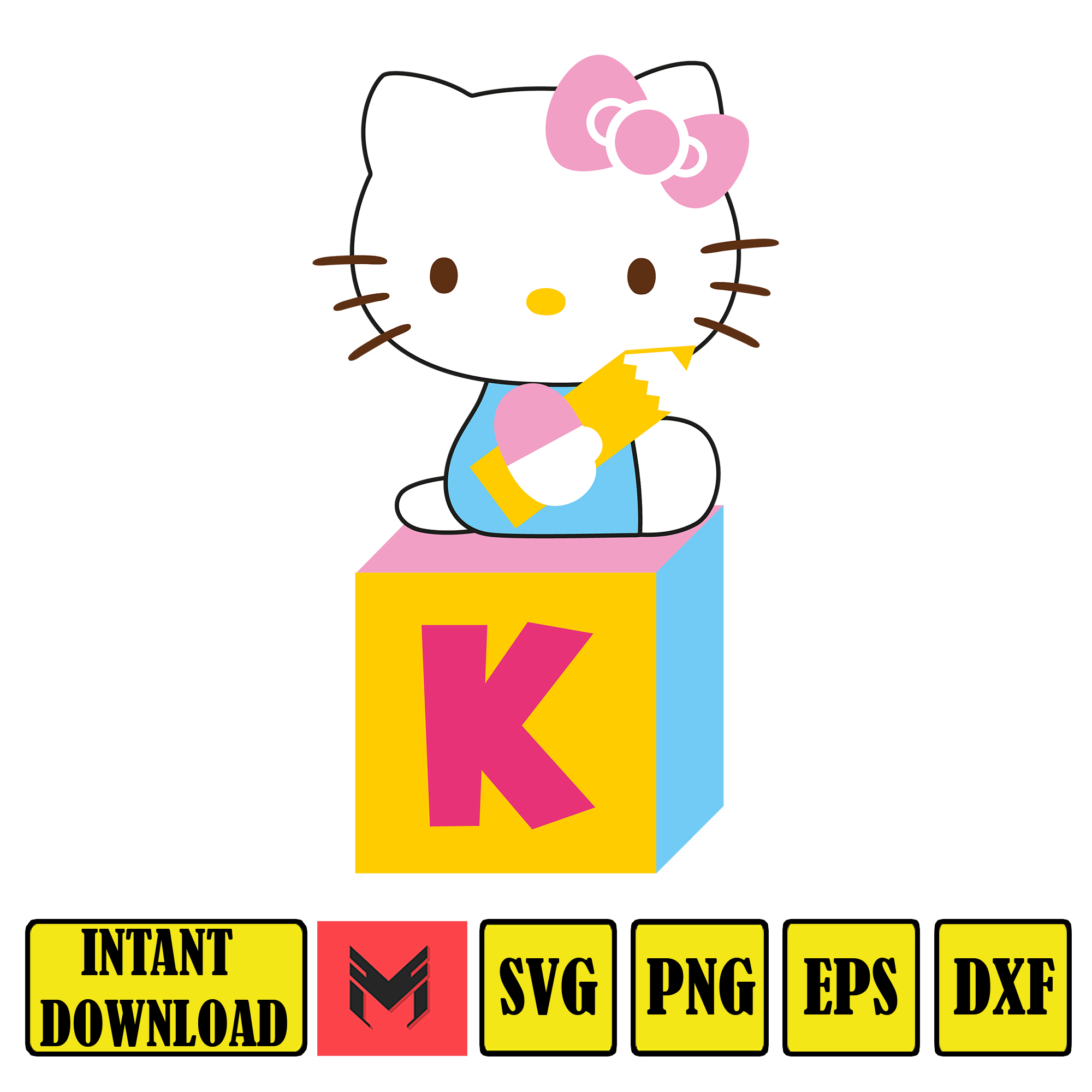 Kawaii Kitty Svg, Kawaii Kitty Svg, Cute Cat Svg, Kitty Svg, - Inspire ...