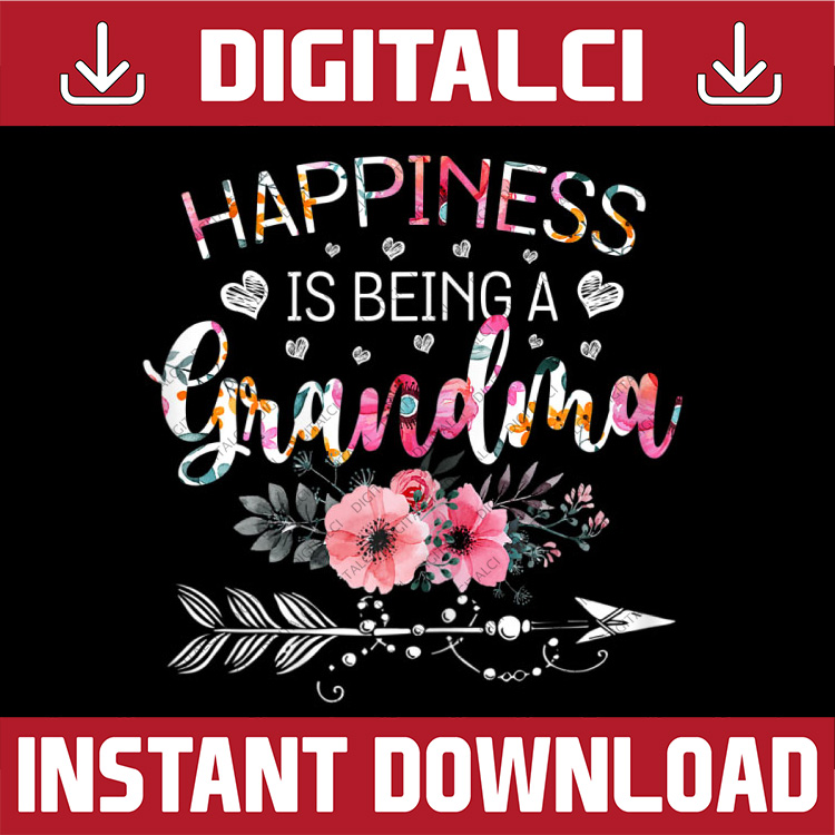 Grandma Mother's Day | Happiness is being a Grandma Happy Mo | Inspire ...