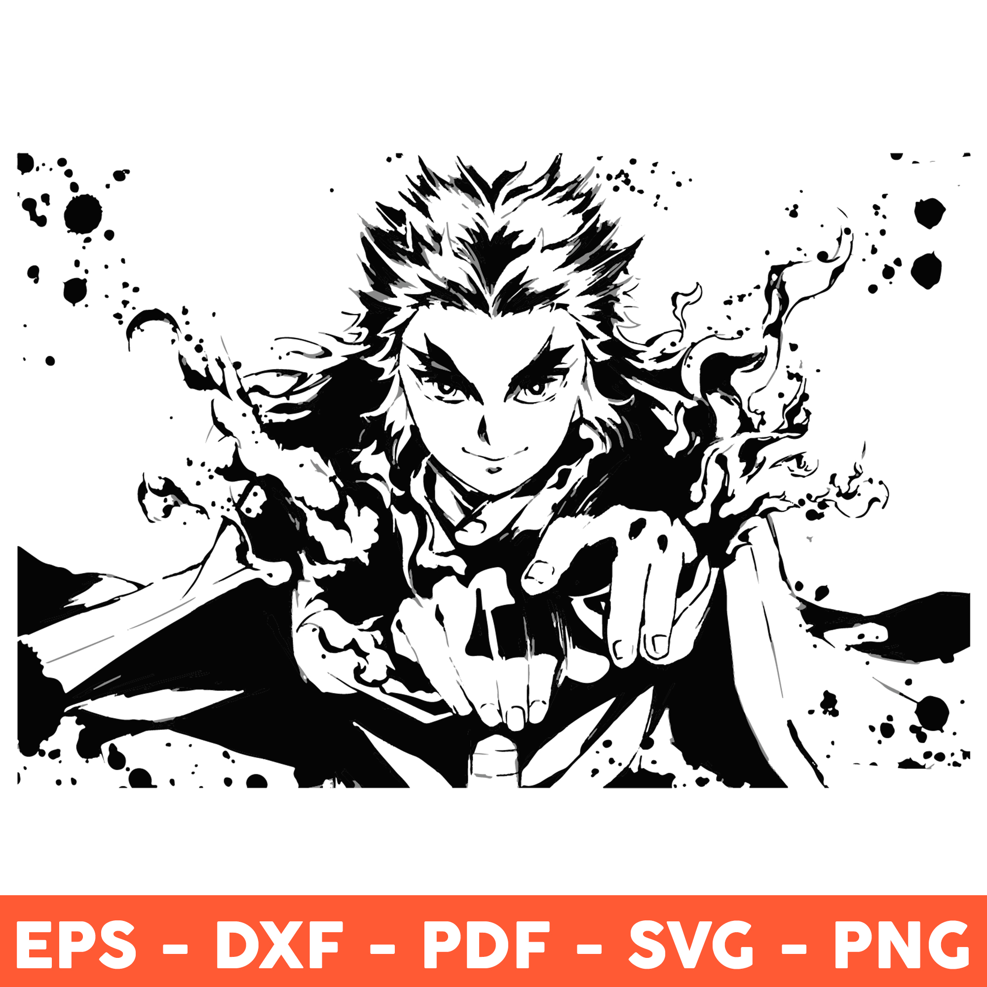 Kimetsu No Yaiba Logo Svg Anime Svg Demon Slayer Svg Kimetsu No ...