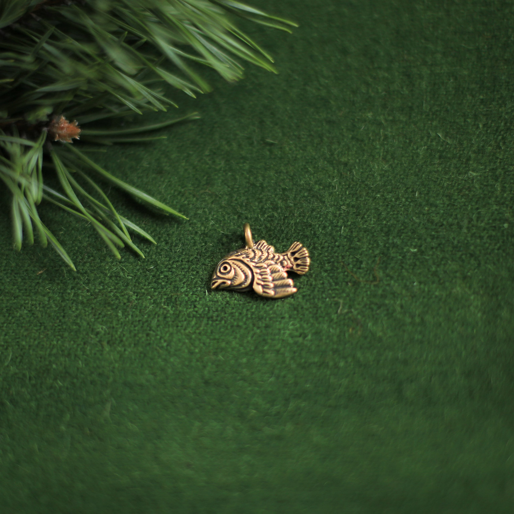 Fish necklace. Flying fish pendant. Bird fish jewelry. Pagan - Inspire ...